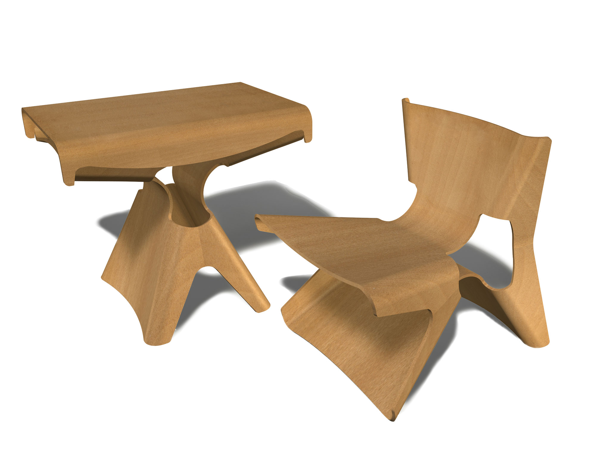 Twin-Chair - Edward Kaiser Design