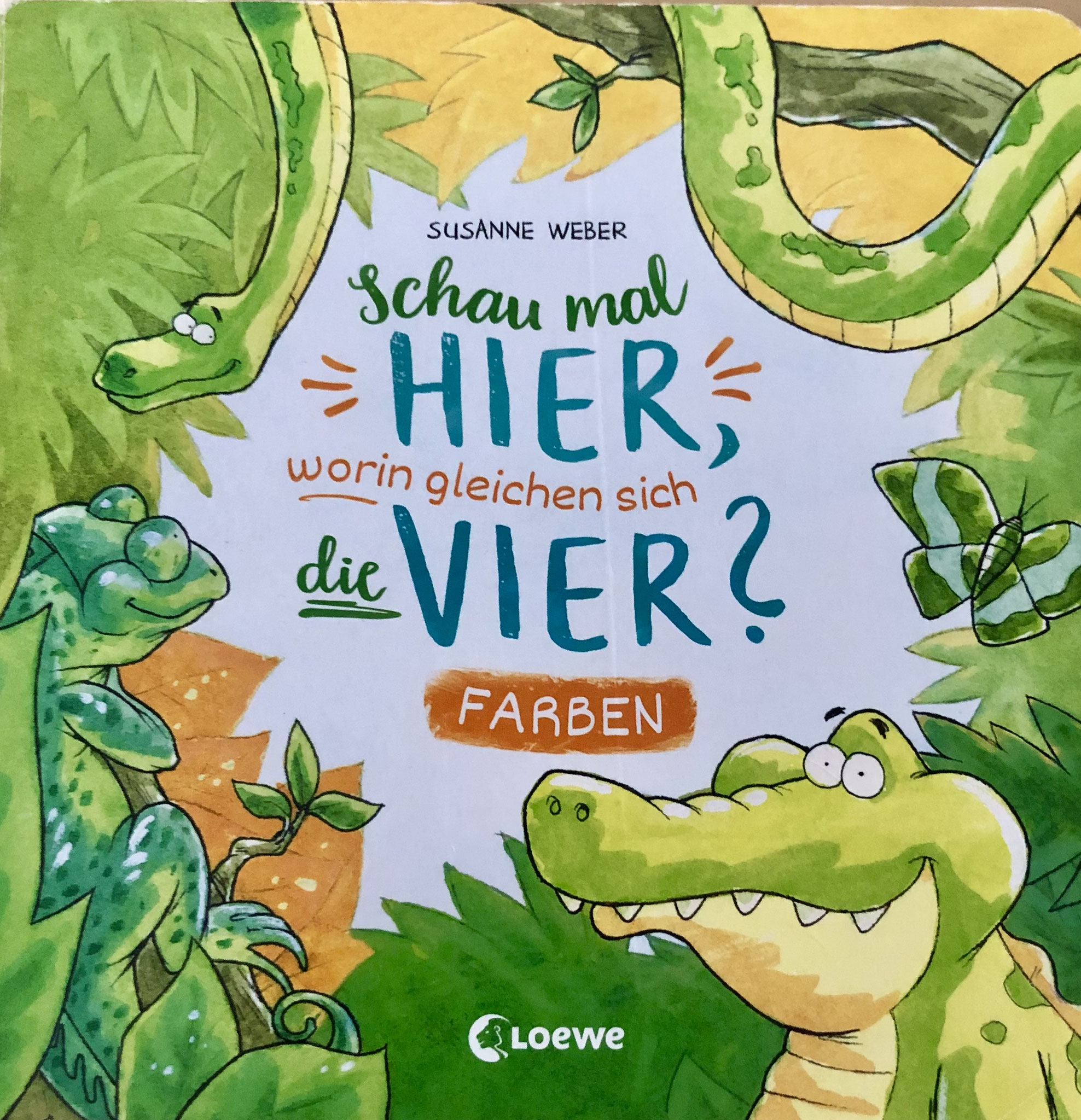 "Schau mal hier, worin gleichen sich die vier?" - Susanne Weber ...