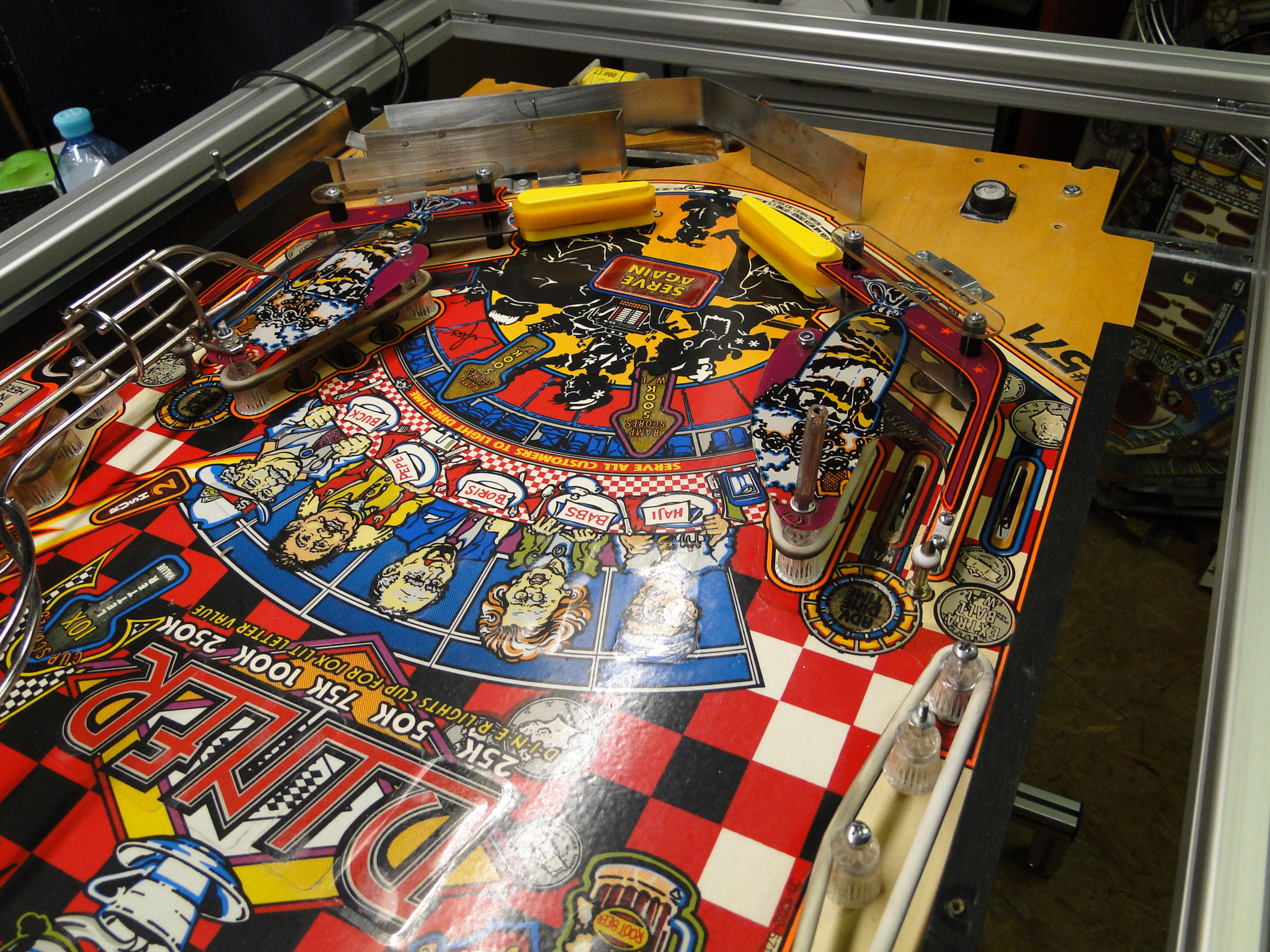 Williams Diner Spielfeld Das erste Spielfeld mit den einzigartigen ...