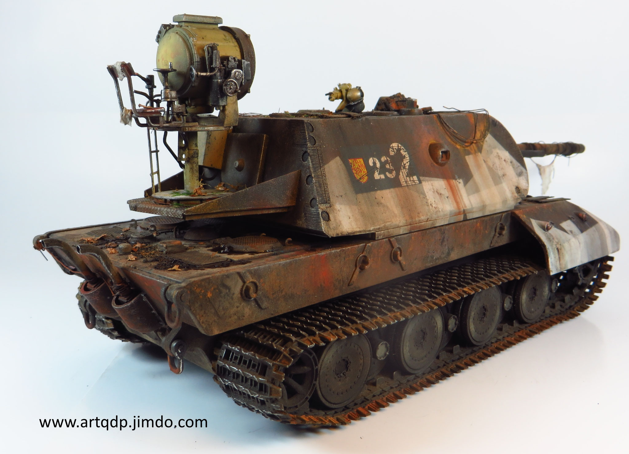 German Super Heavy Tank E-100 - artqdp