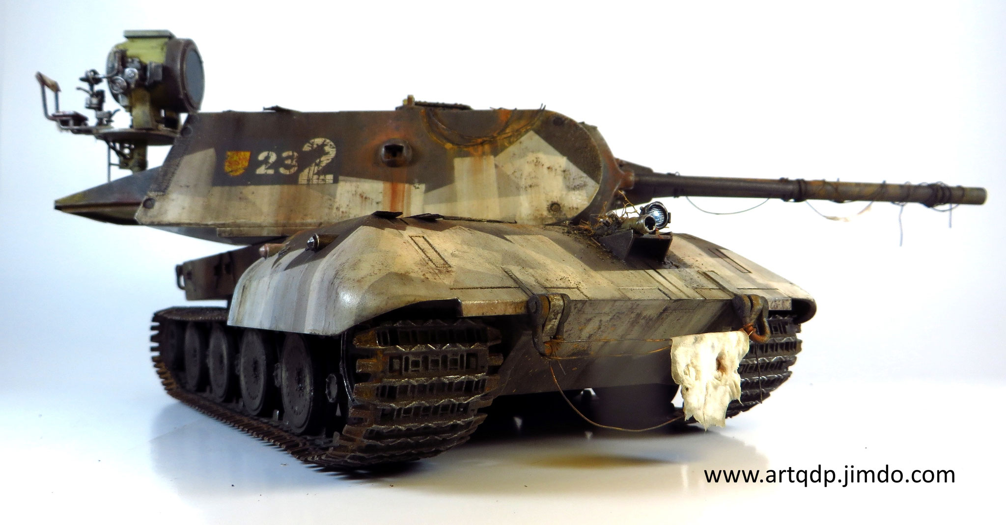 German Super Heavy Tank E-100 - artqdp