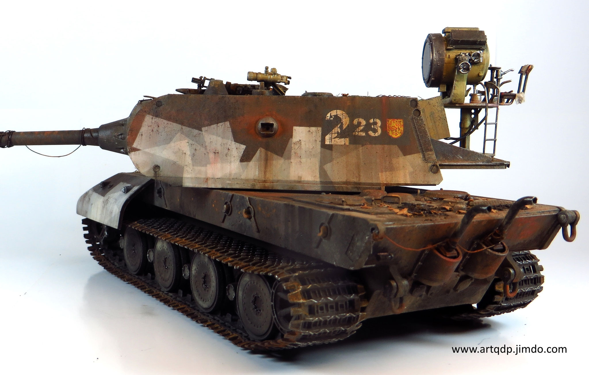 German Super Heavy Tank E-100 - artqdp