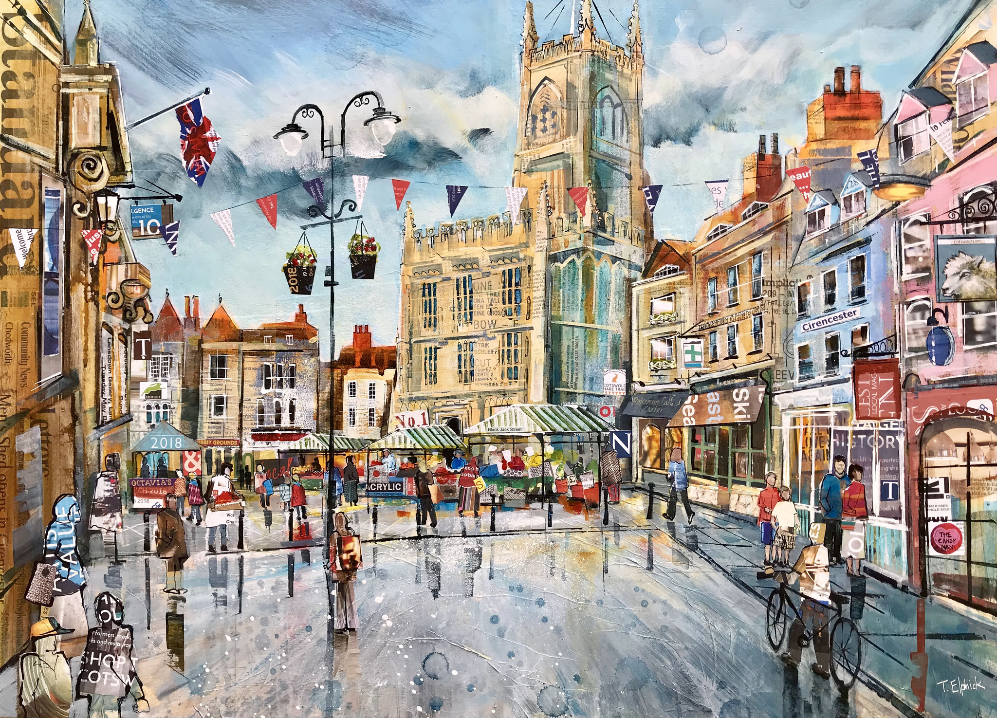 Cirencester - Tracey Elphick Mixed Media Artist Cirencester