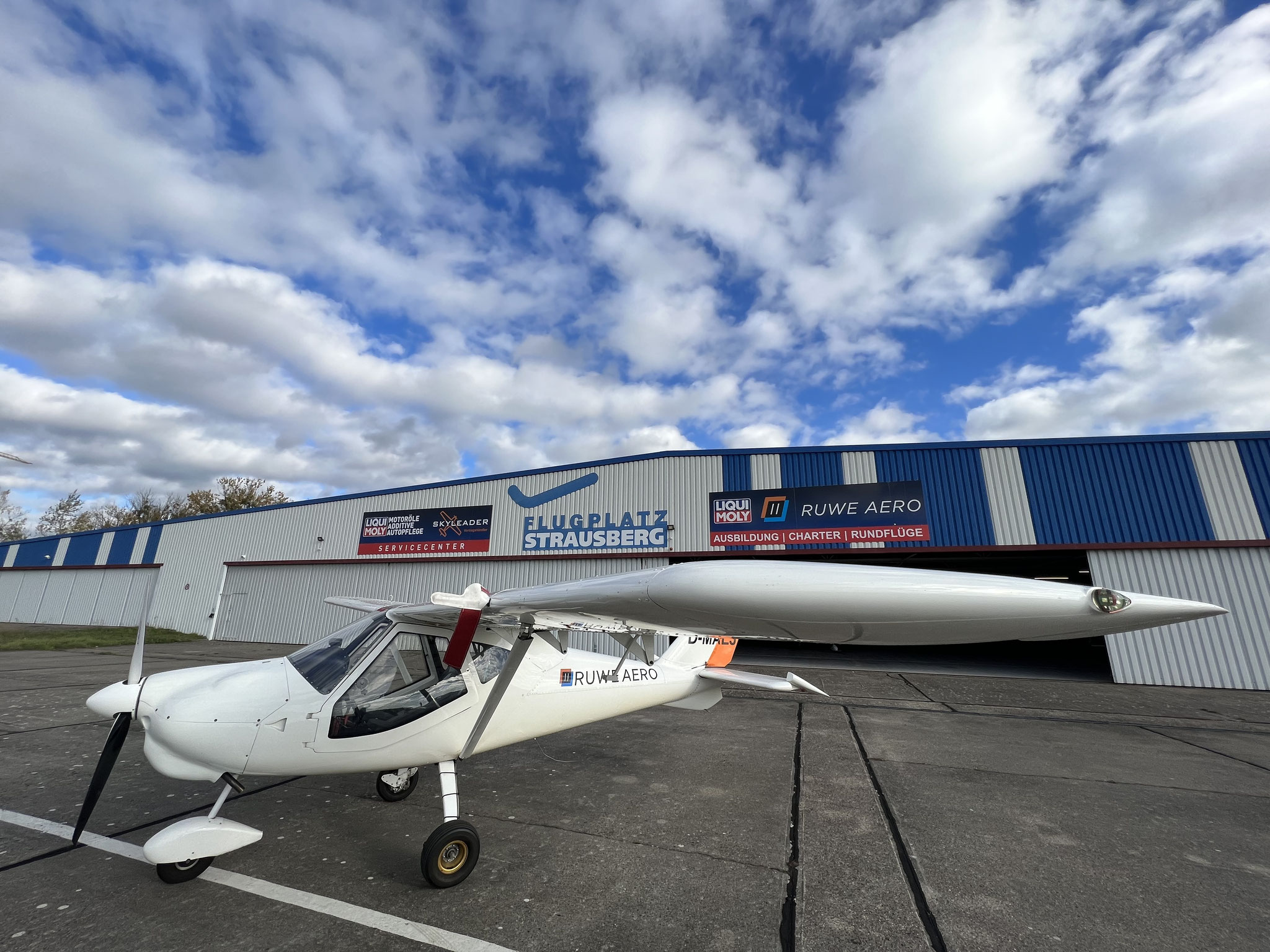 D-MALJ Rider MD3 - Flugschule RUWE AERO Rundflug Berlin Brandenburg