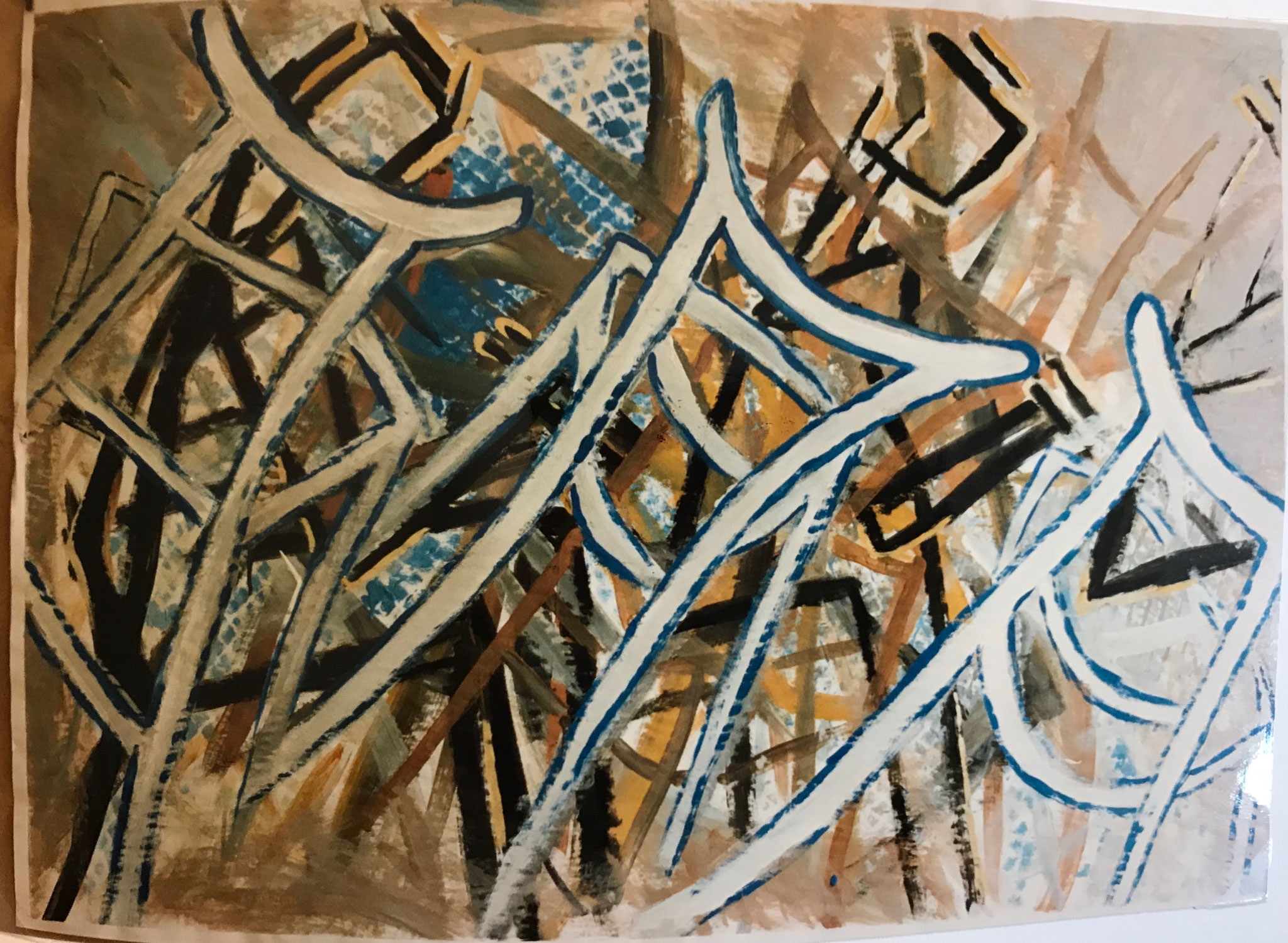 Malerei / Walter Jene / Arbeiten ab 2011 - waltermalt2s Webseite!