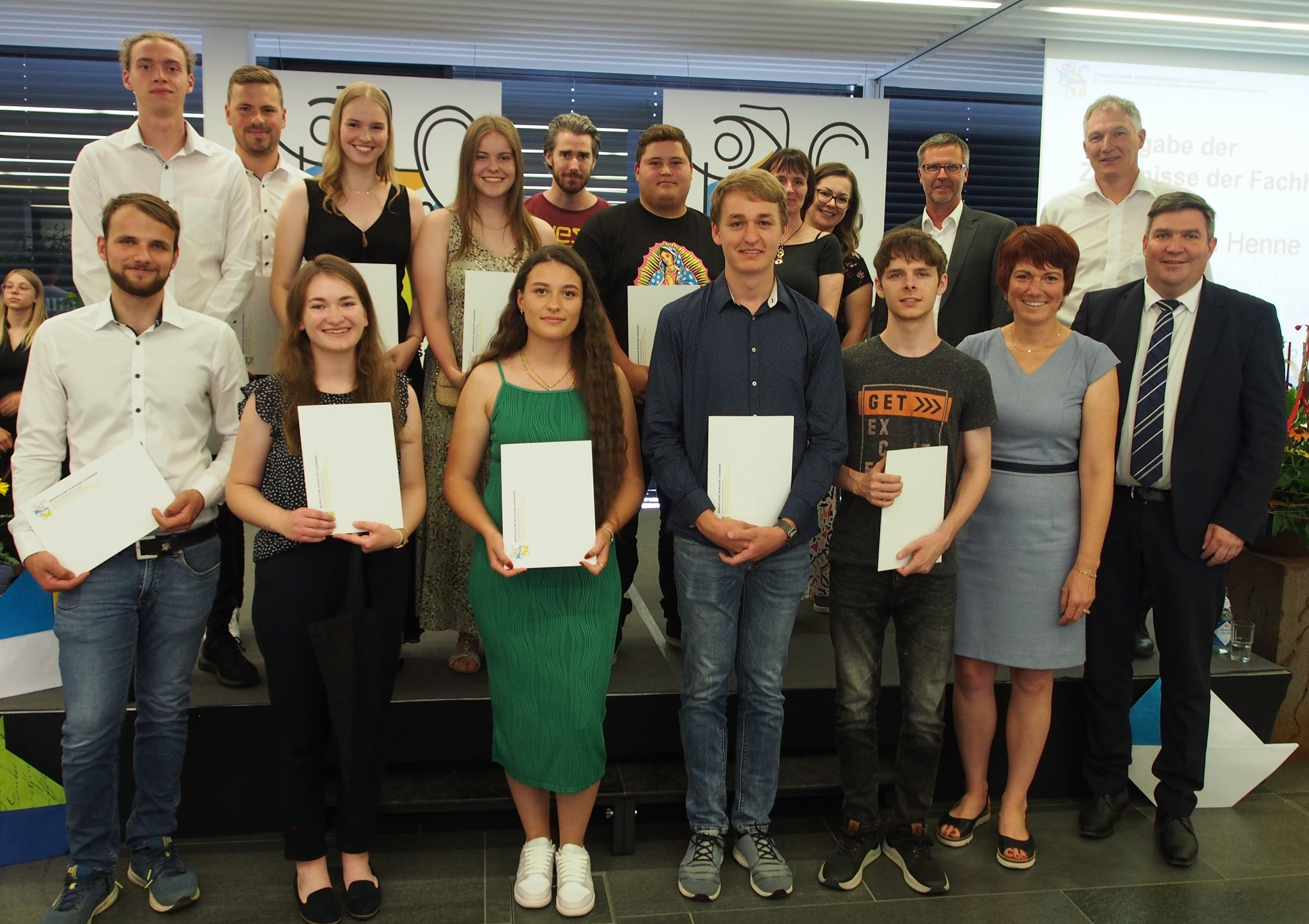 Abschlussfeier - Abschluss der Ausbildung, Berufsfachschule, Technikerschule, BSPlus (ABitur ...