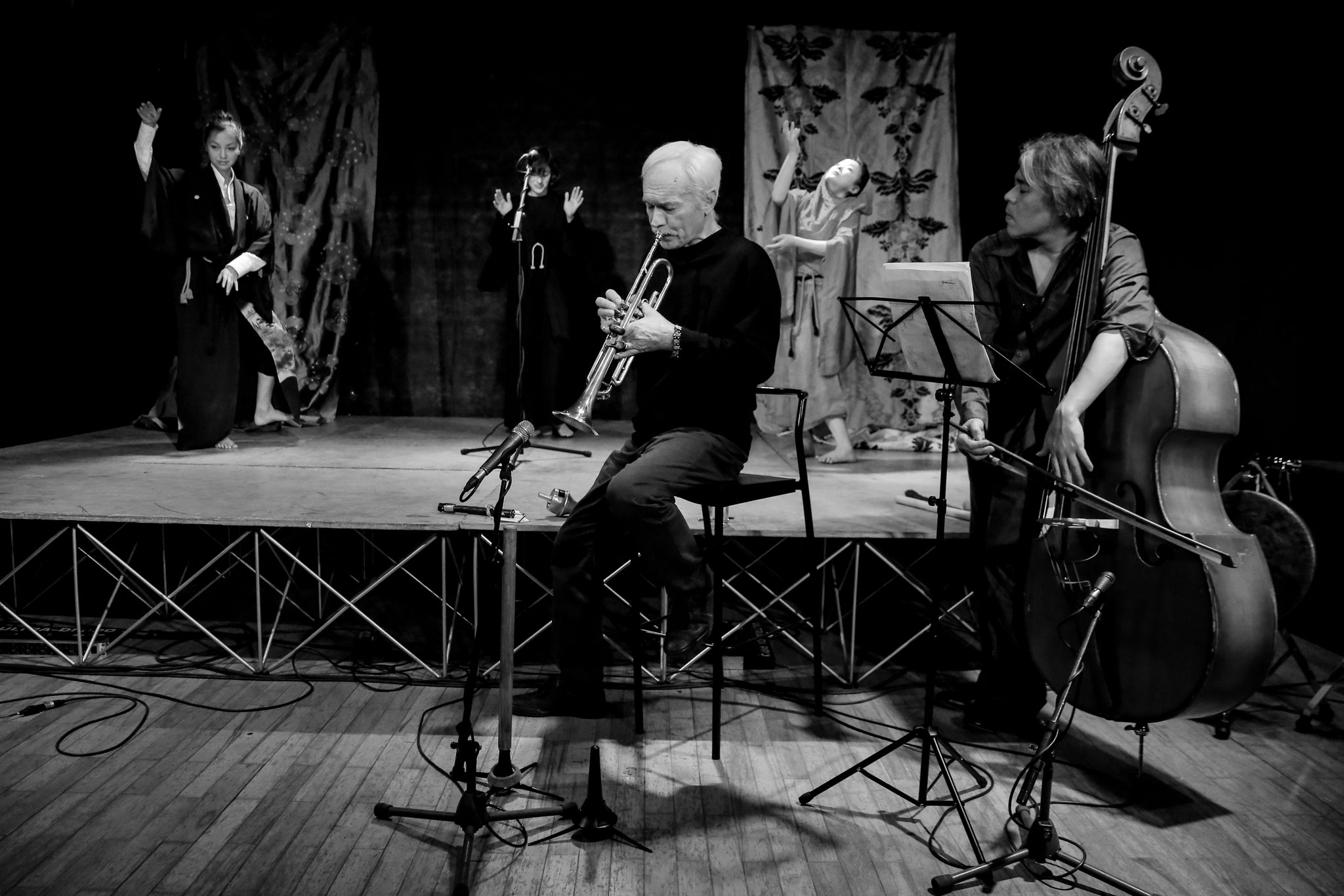 Trans-Steppe Road Project - JUN KAWASAKI Japanese composer/double bass player