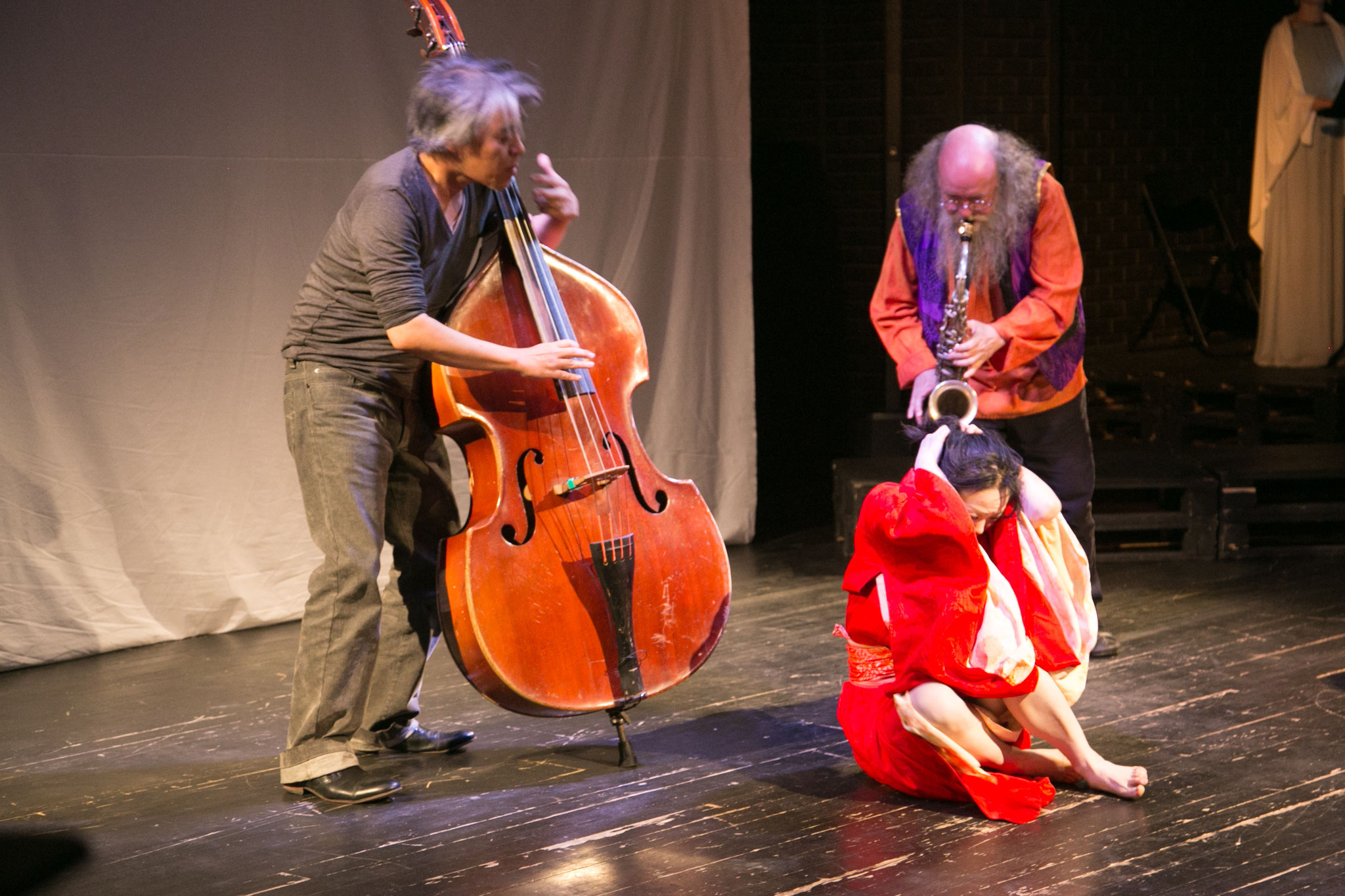 Sansho the Bailiff - JUN KAWASAKI Japanese composer/double bass player