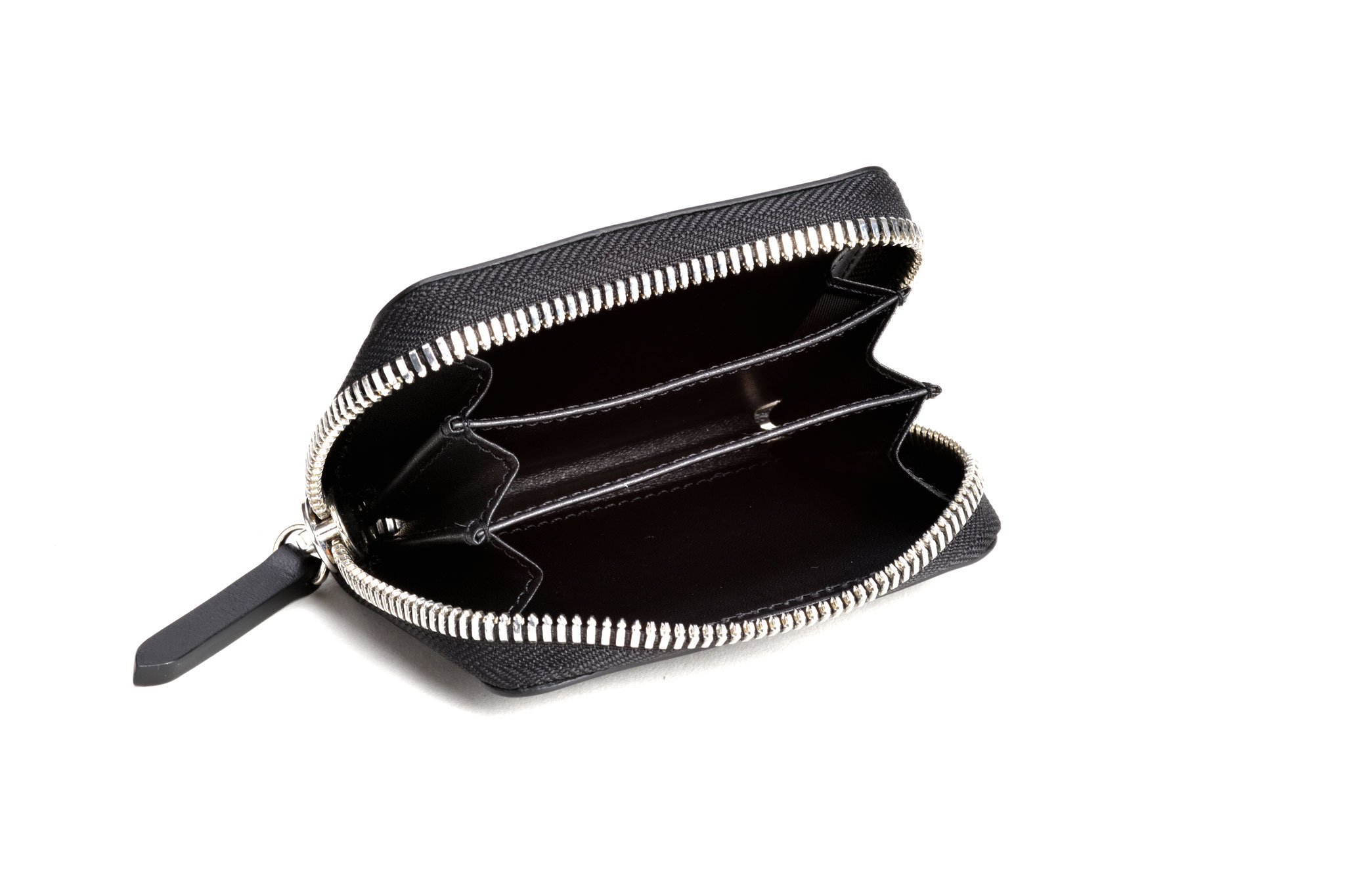 8 ZIP ROUND COIN CASE - ビジネスからプライベートに使えるガラスレザーアイテム[the purse]