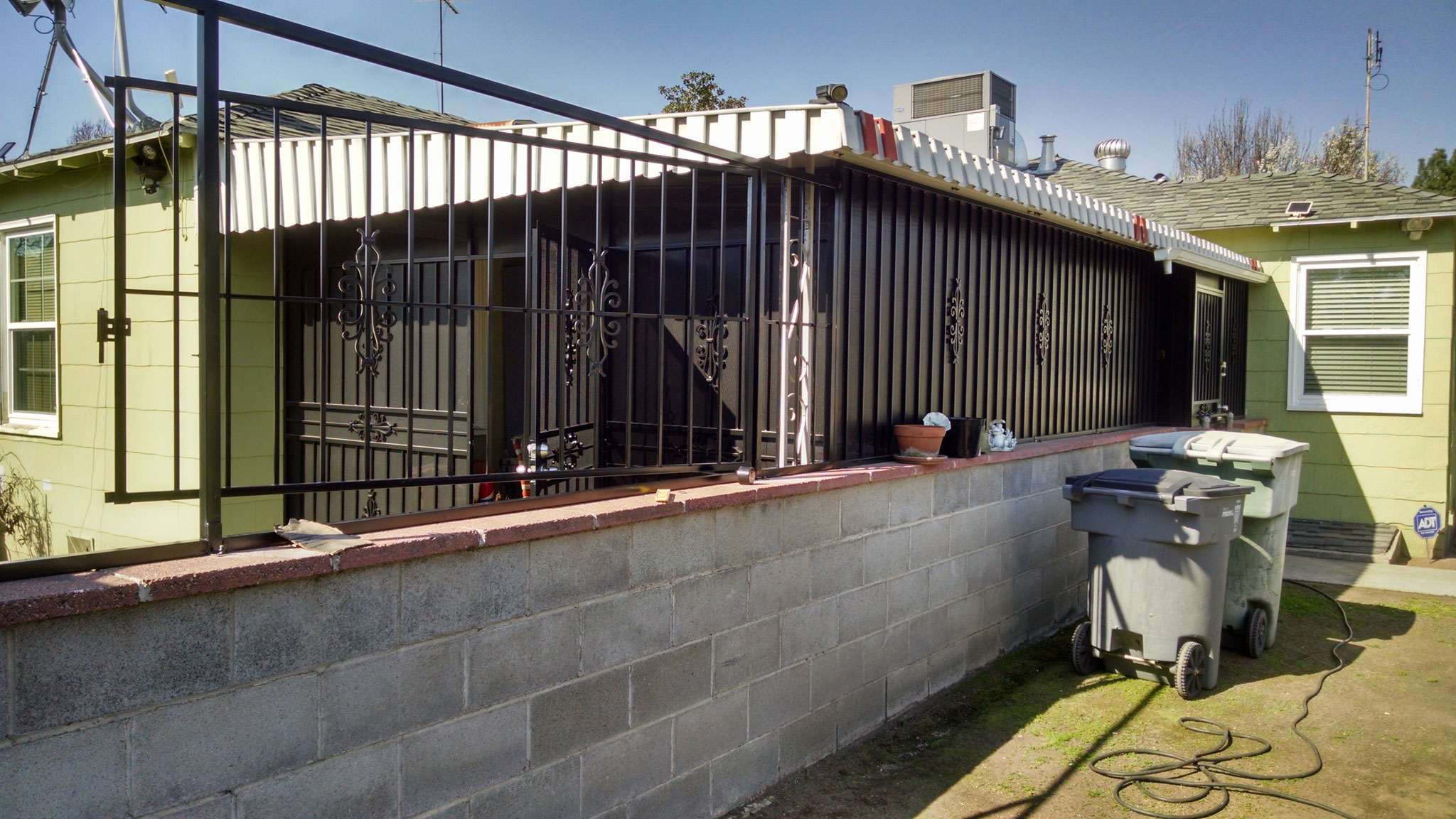 Porch Enclosures - Condoor Security Wrought Iron Works