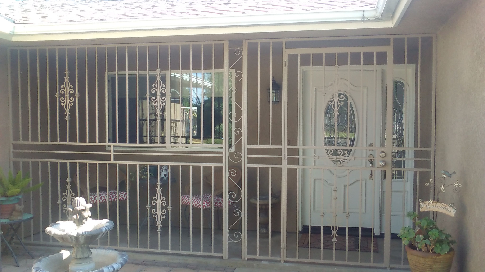 Porch Enclosures - Condoor Security Wrought Iron Works