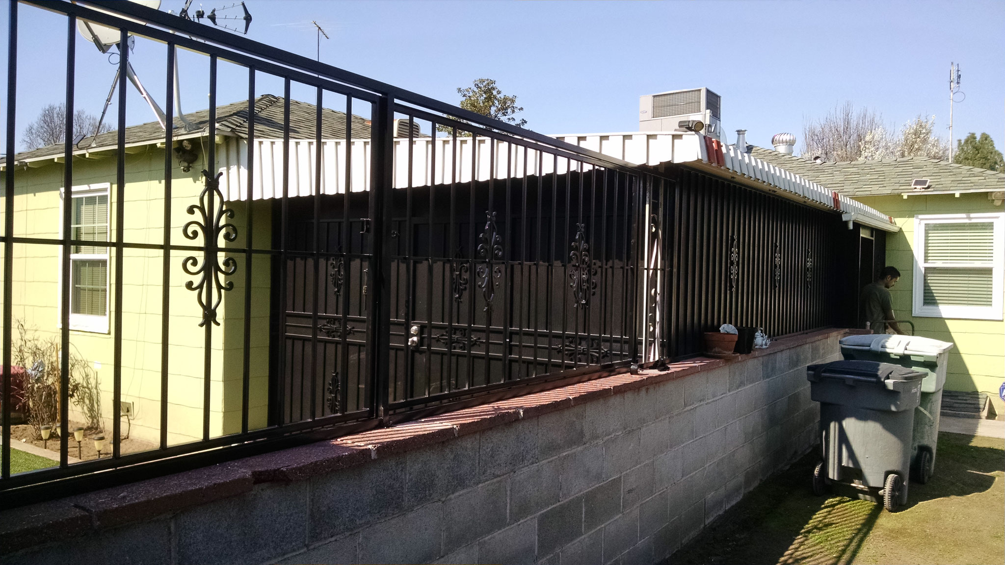 Porch Enclosures - Condoor Security Wrought Iron Works