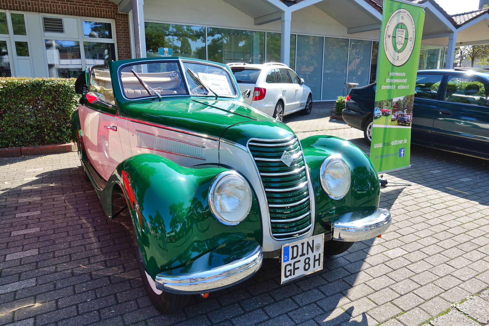 IFA F8 Cabrio - NOSW - Oldtimergemeinschaft aus Schermbeck