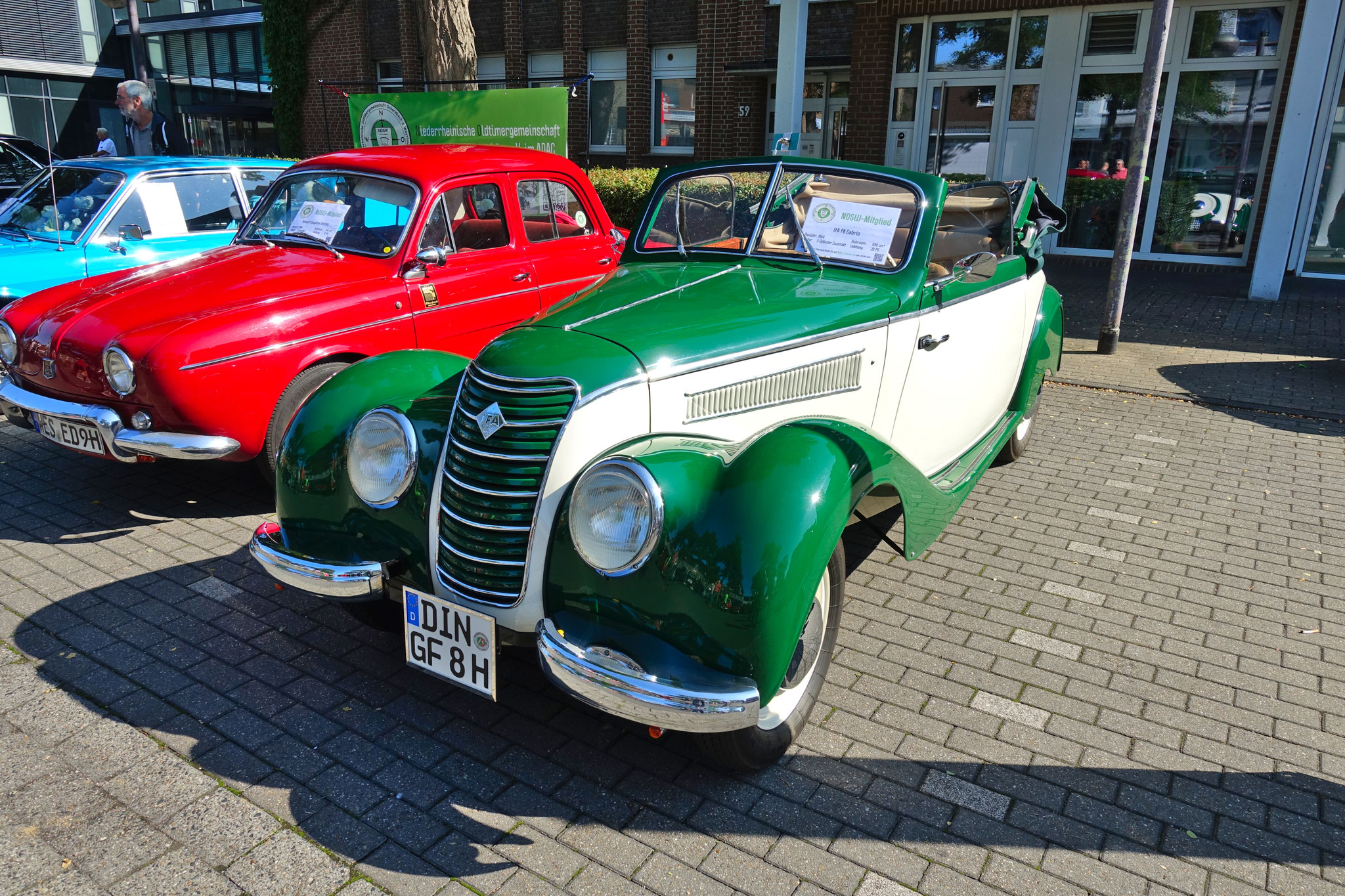 IFA F8 Cabrio - NOSW - Oldtimergemeinschaft aus Schermbeck