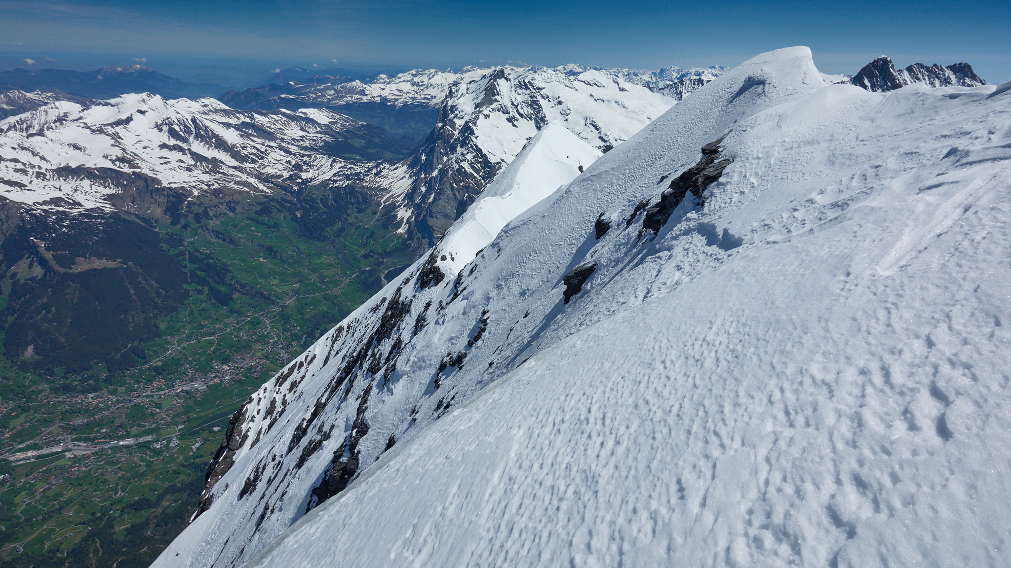 Eiger Westflanke Skibefahrung - patricia-neuhauser.ch