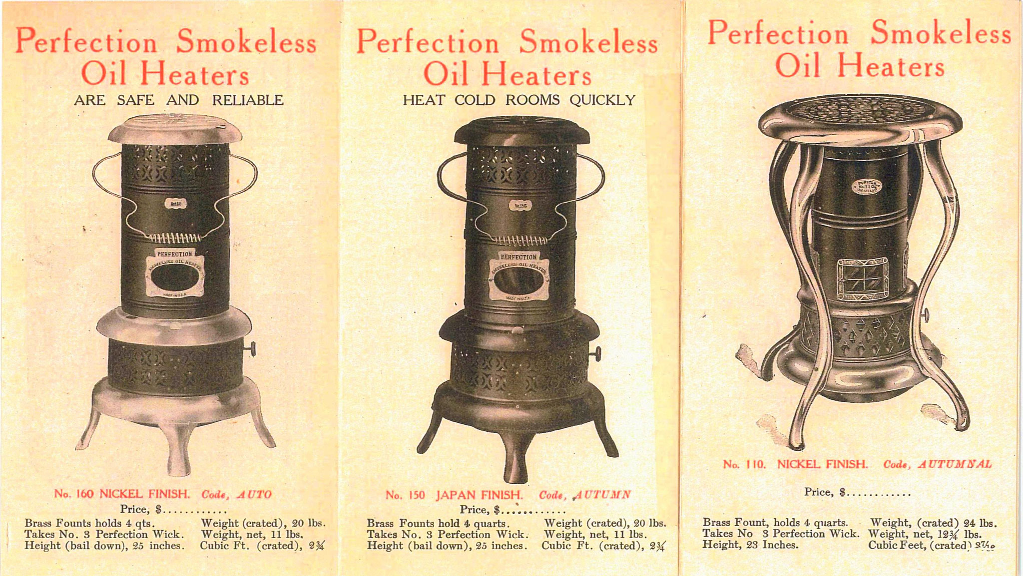 CATALOGS & IDENTIFICATION - perfectionheaters