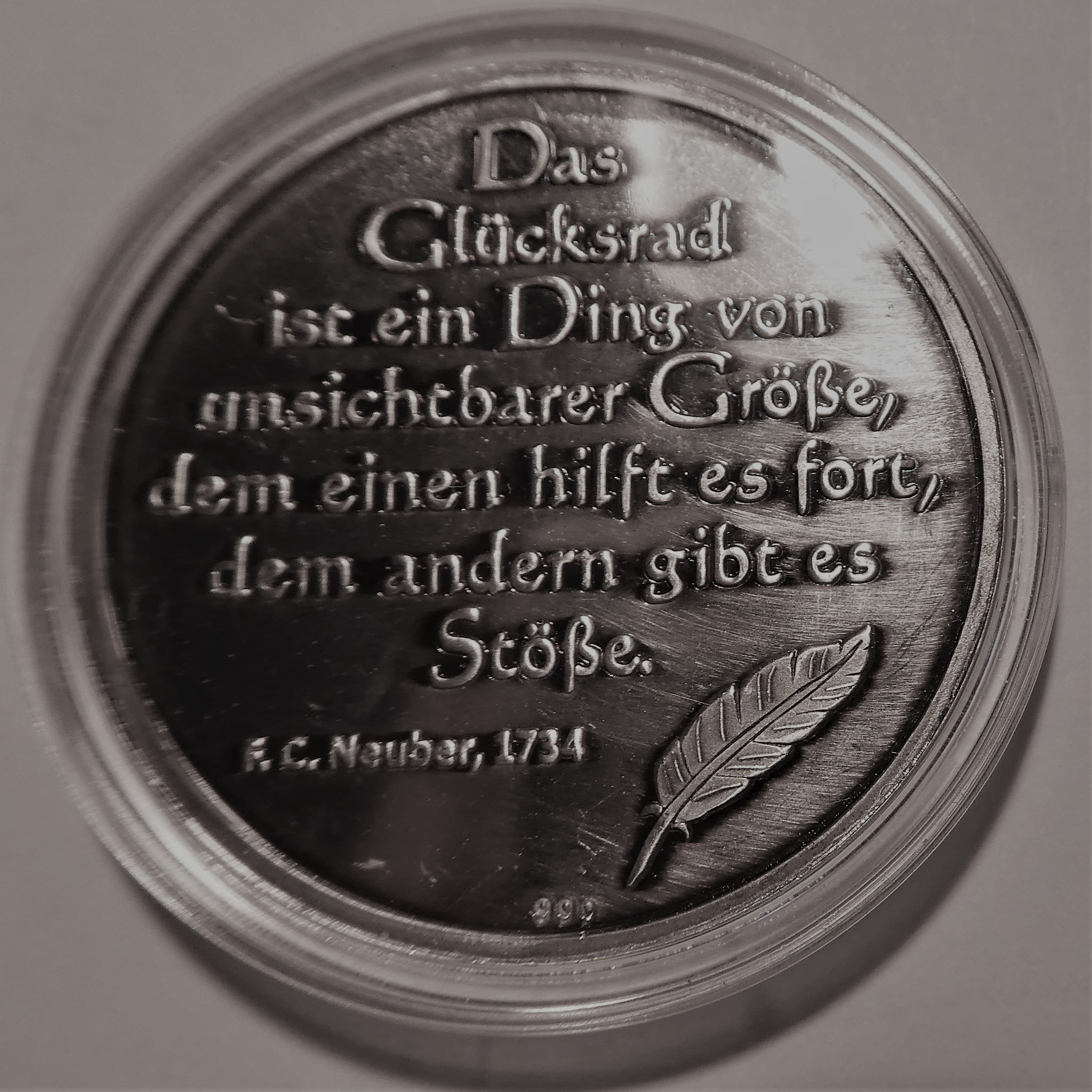 325. Geburtstag Frederike Caroline Neuber - Sächsische Numismatische ...