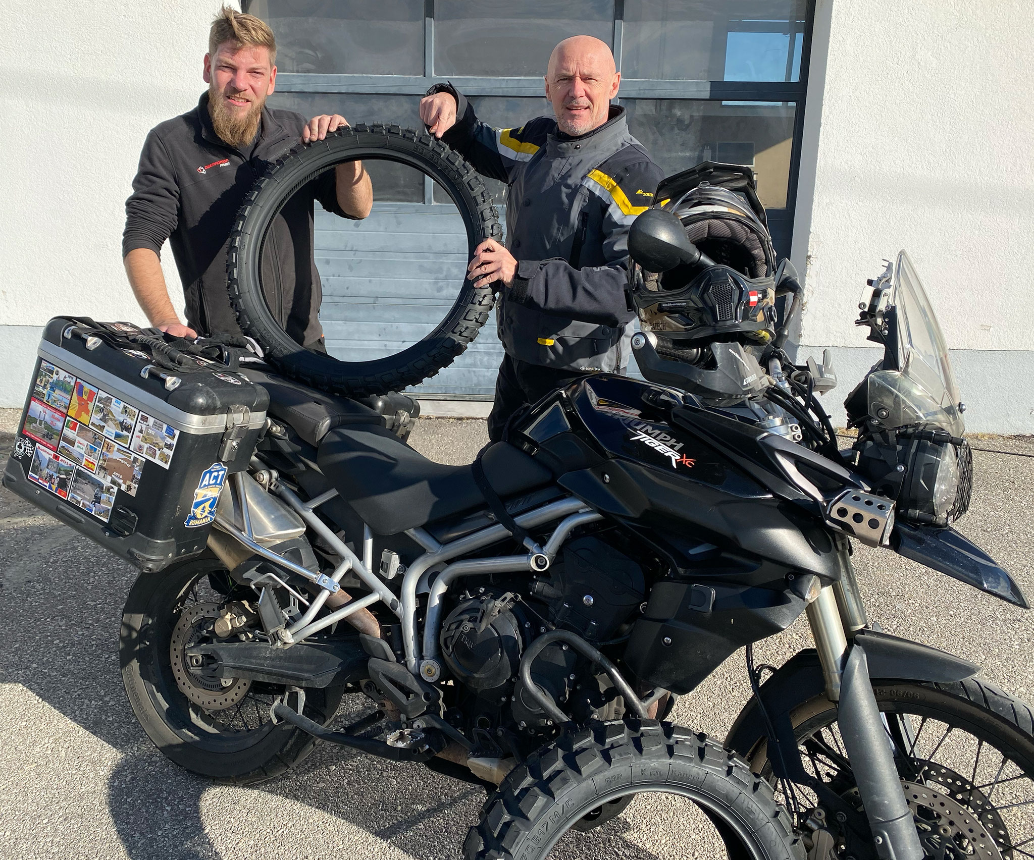 Start zum Test des neuen Heidenau K60 Ranger - Wolfs private Website ...