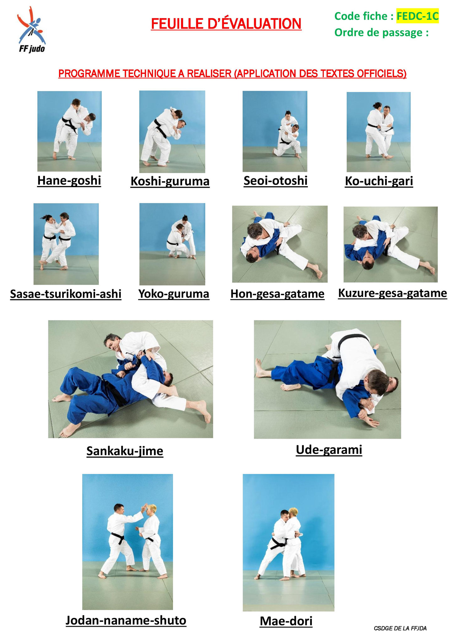 UV 2 - Ceinture noire 1er Dan - Dojo de la Sèvre