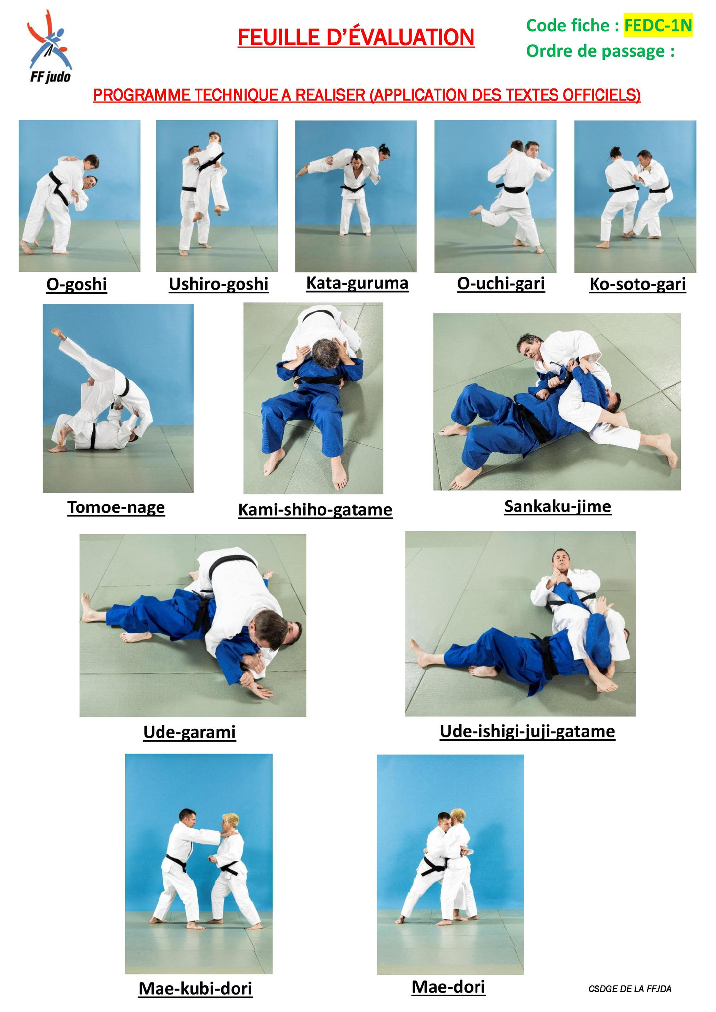 UV 2 - Ceinture noire 1er Dan - Dojo de la Sèvre