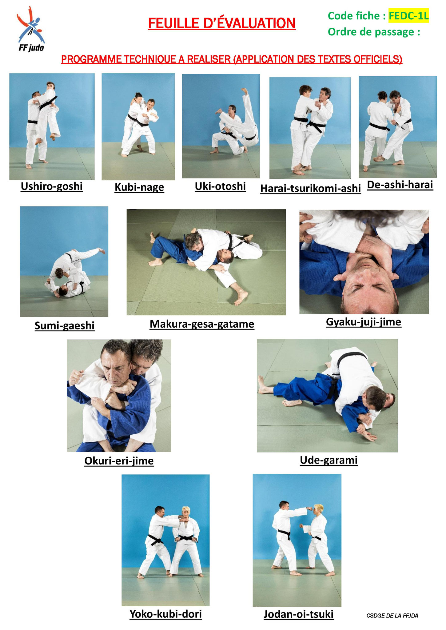 UV 2 - Ceinture noire 1er Dan - Dojo de la Sèvre