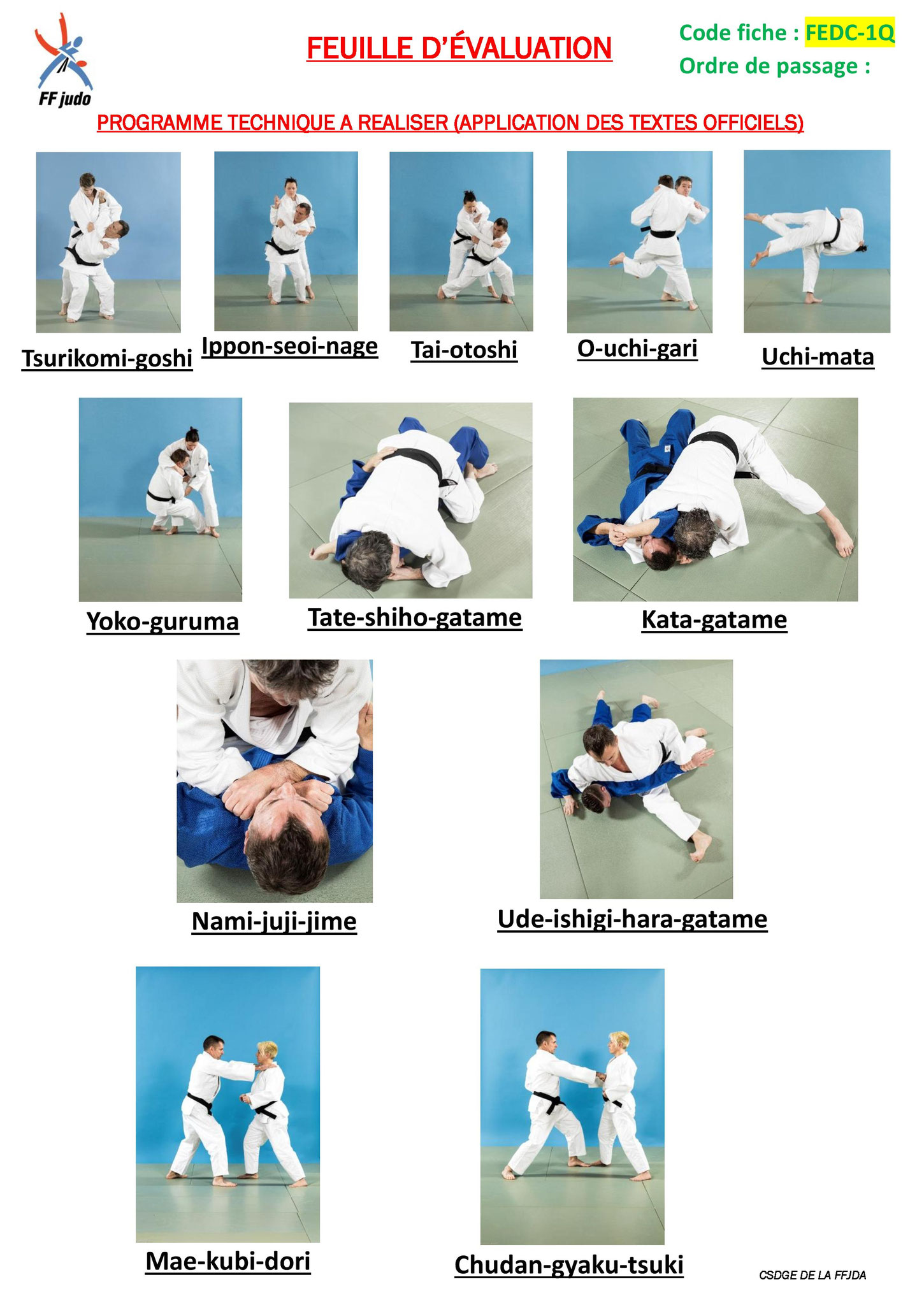 UV 2 - Ceinture noire 1er Dan - Dojo de la Sèvre