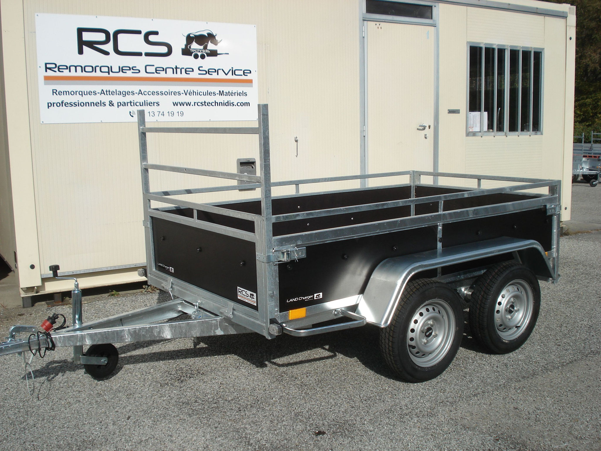 remorques BORO de loisirs multi-usage 500 à 750kg - rcs technidis ...