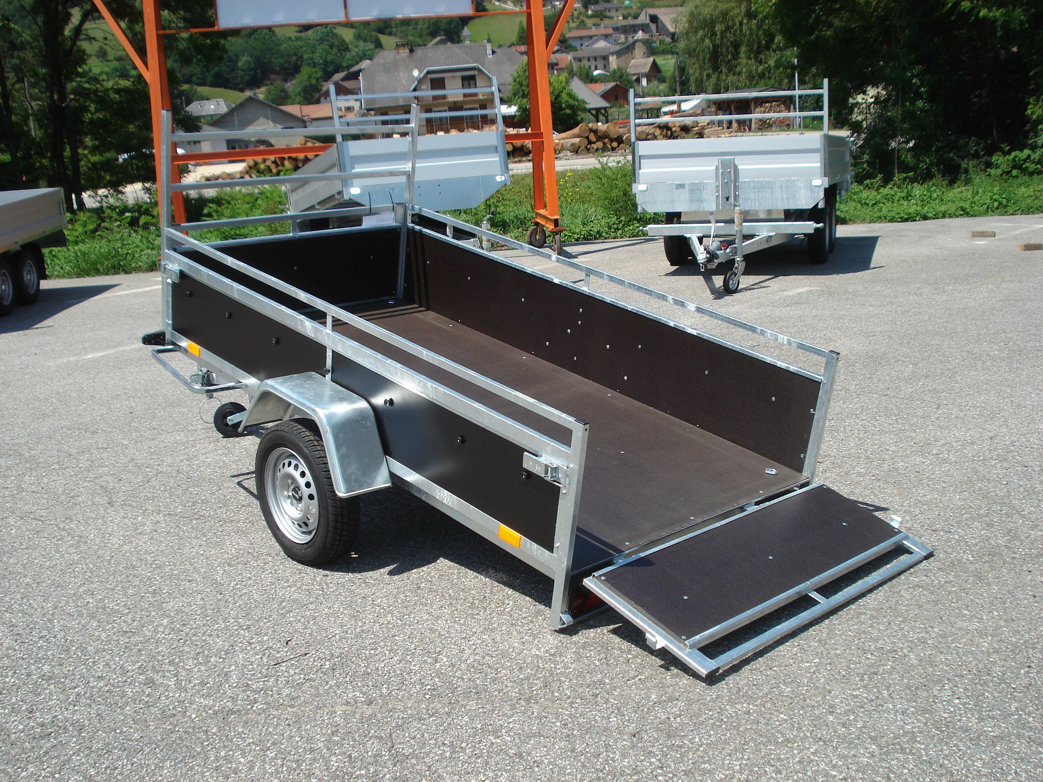 remorques BORO de loisirs multi-usage 500 à 750kg - rcs technidis ...