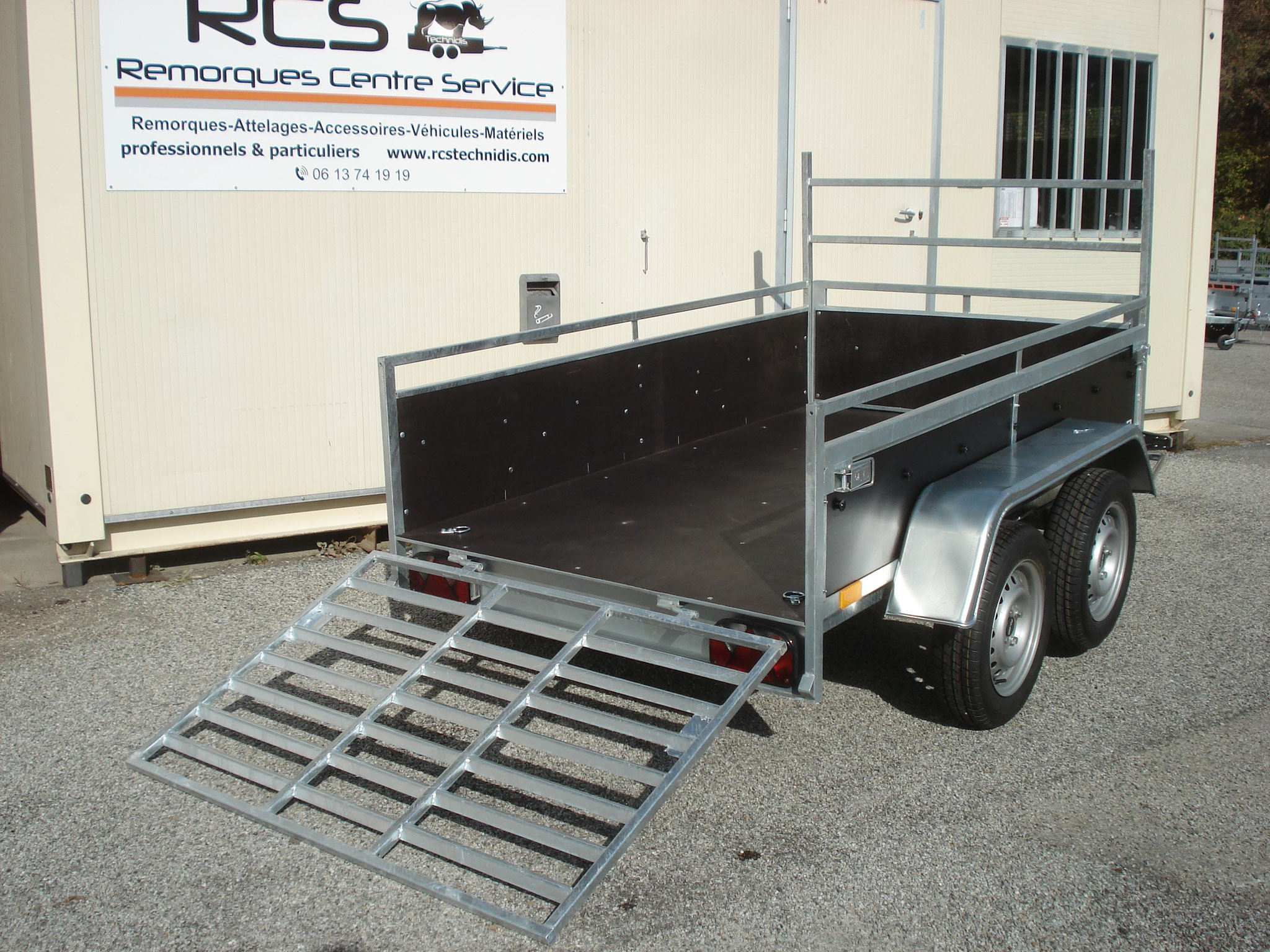 remorques BORO de loisirs multi-usage 500 à 750kg - rcs technidis ...