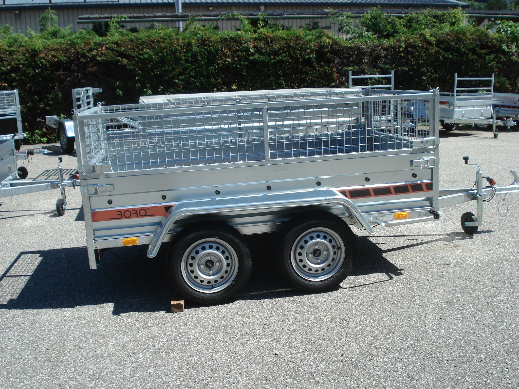 remorques BORO Serie BO multi-usage 500 à 750kg - rcs technidis ...
