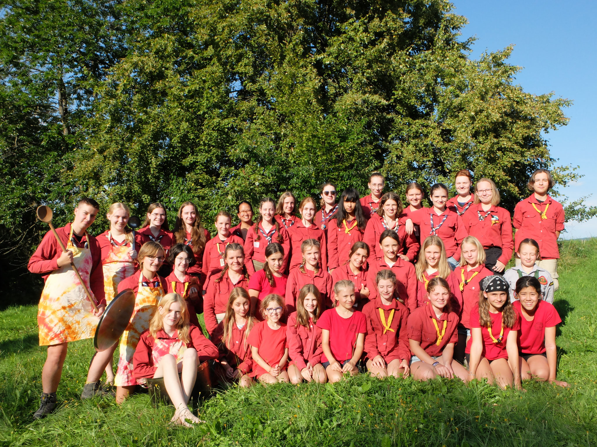 "Dann treibt uns eine Kraft zu folgen dem Ruf der Freiheit!" - Heliand Pfadfinderinnenschaft