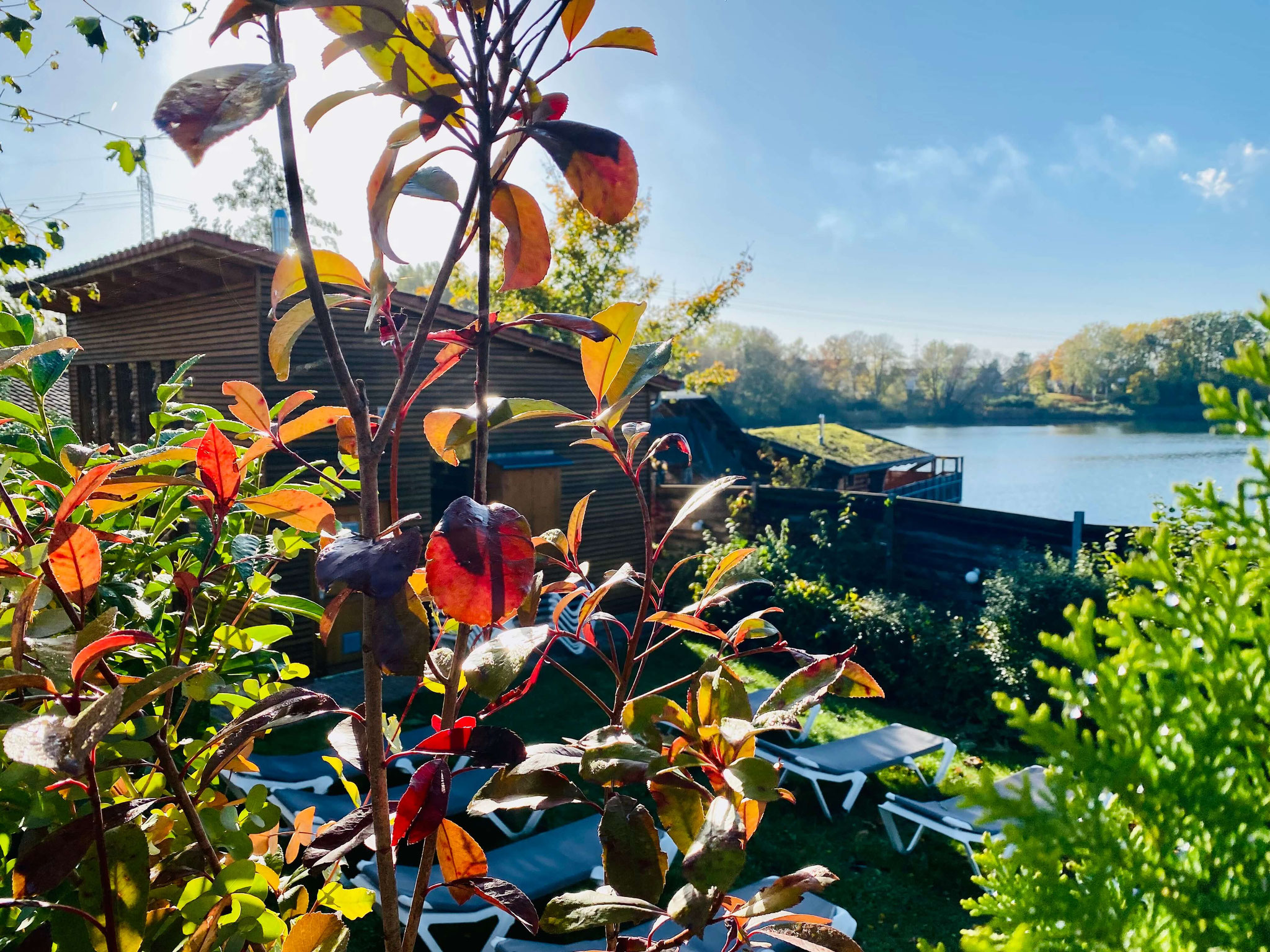 Herzlich willkommen im Saunagarten Mainaschaff am Mainparksee ...