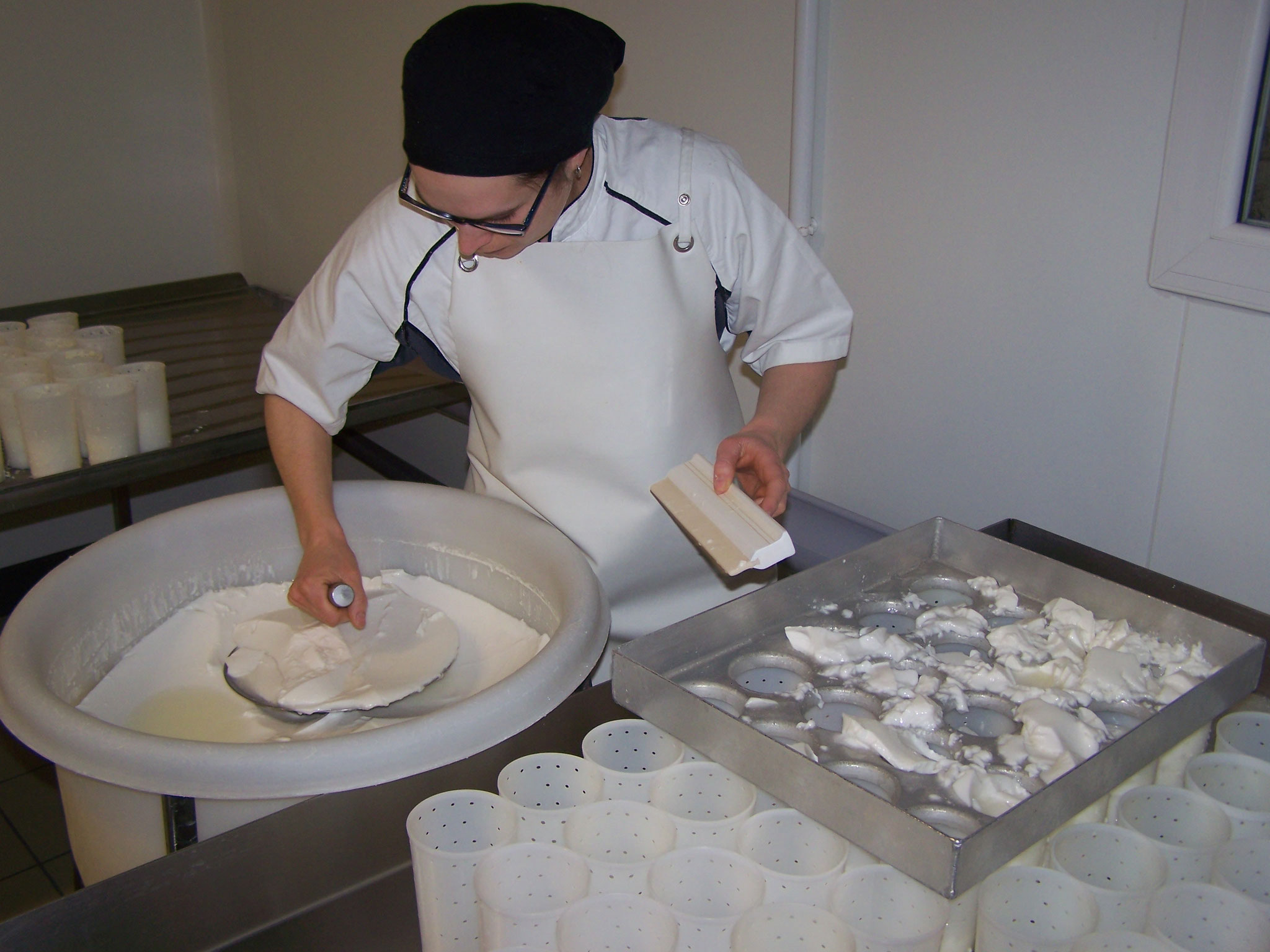 La fabrication des fromages de chèvre - GAEC Dubrion, la ferme des ...
