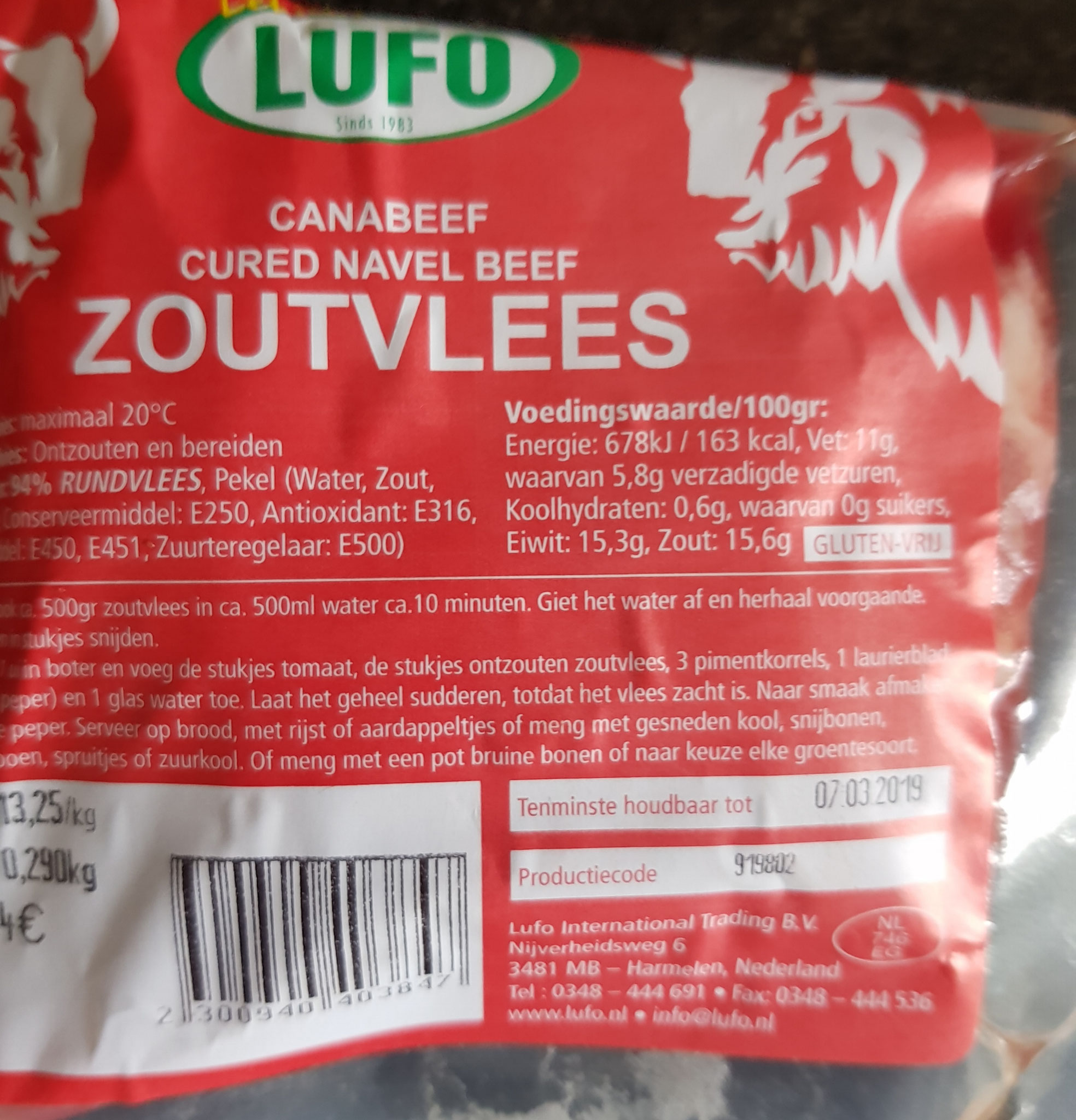 Zoutvlees (Surinaams) - De website van deheerdegraaf!
