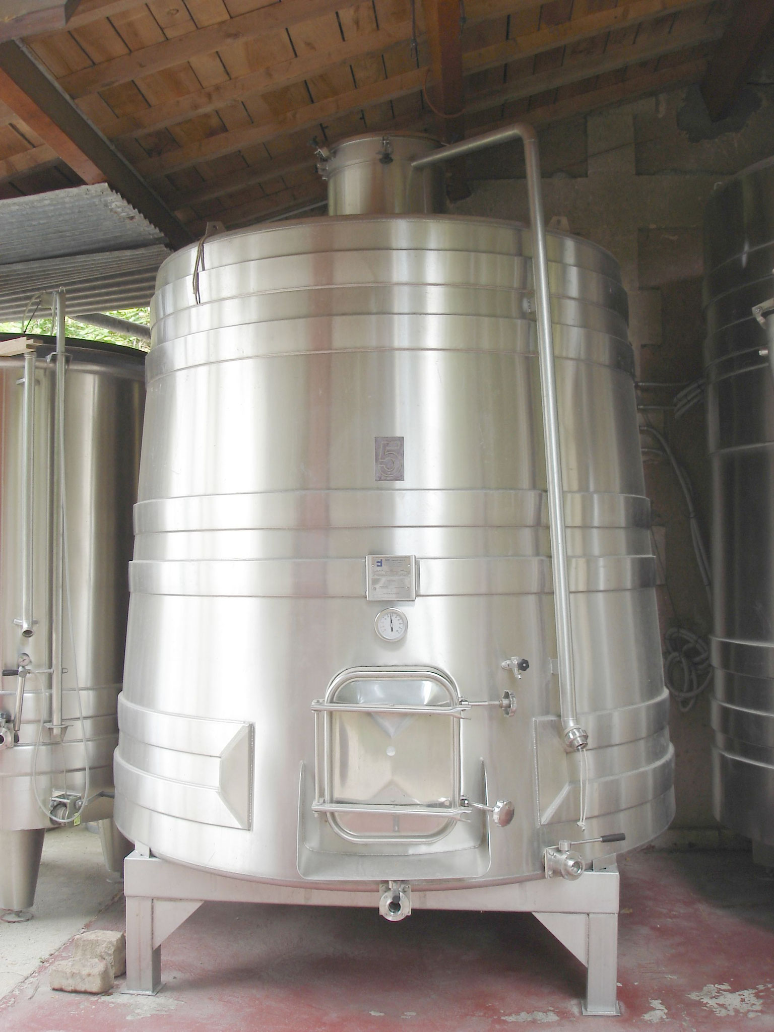 Cuves tronconiques - GD Inox Industrie