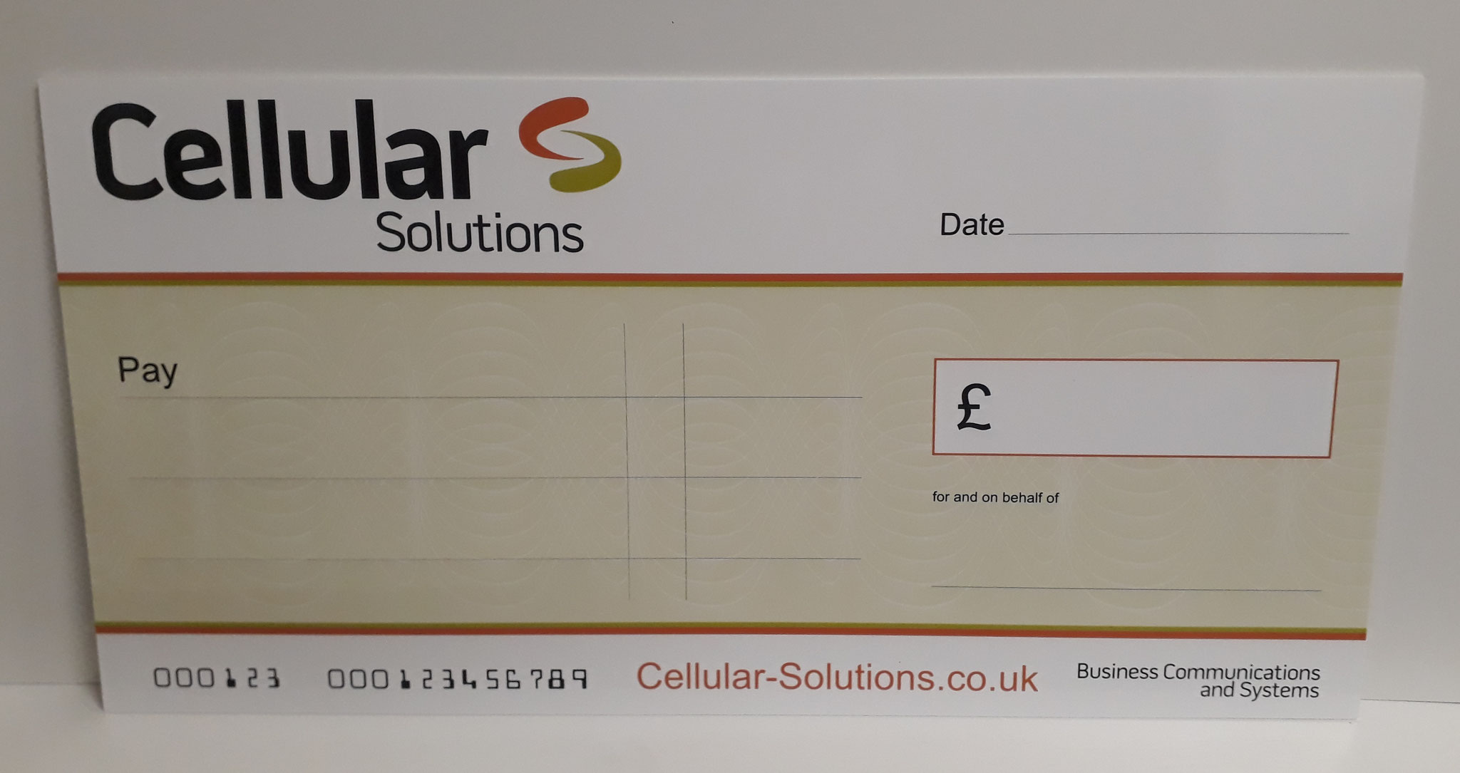 Gallery - The Home of Big Presentation Cheques