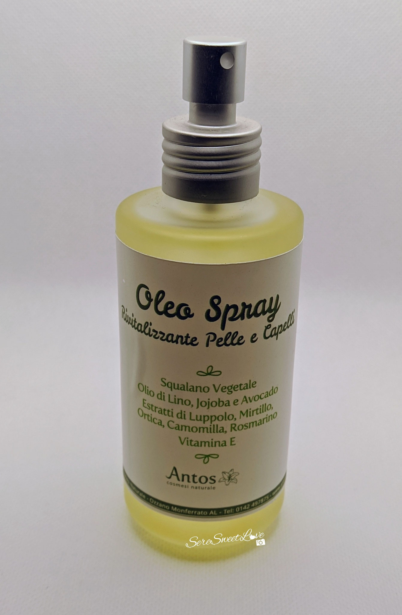 Review Oleo spray pelle e capelli Antos - Benvenuti su SereSweetLove