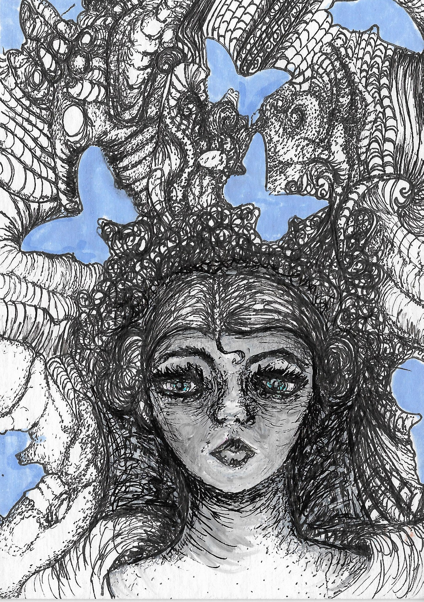 Quara Girls - Original Navy Art and much more!