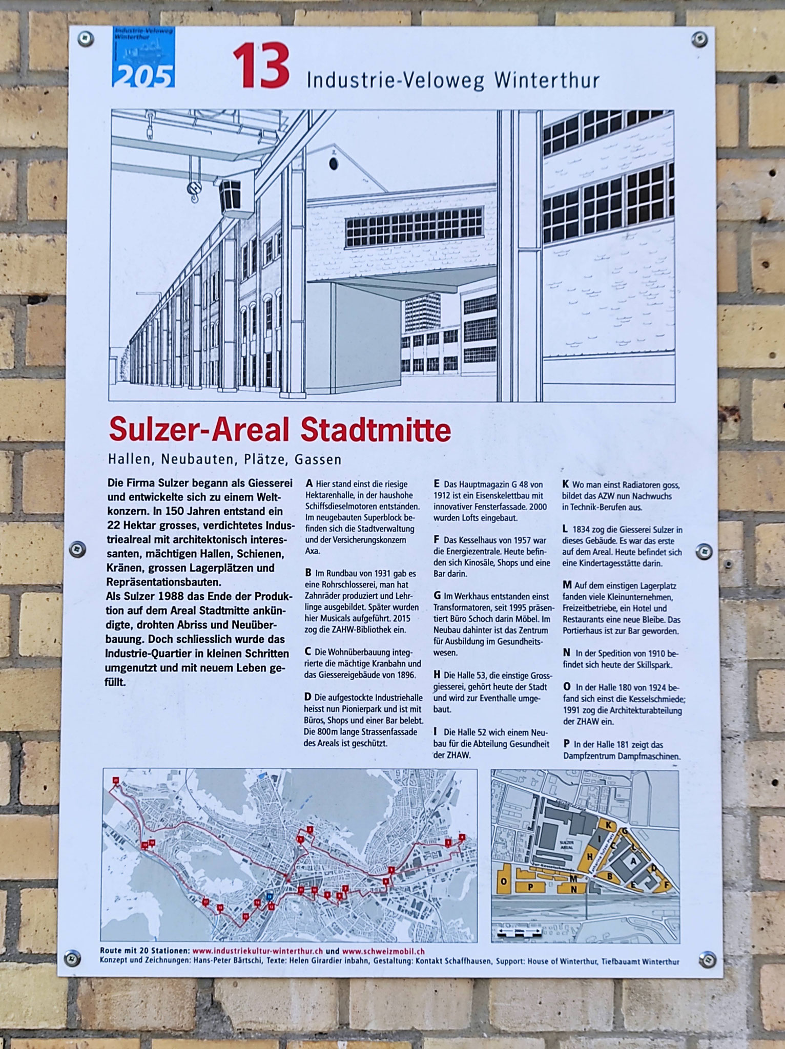 Winterthur und das Sulzer-Areal - Volvo aus den Sechzigern bis heute