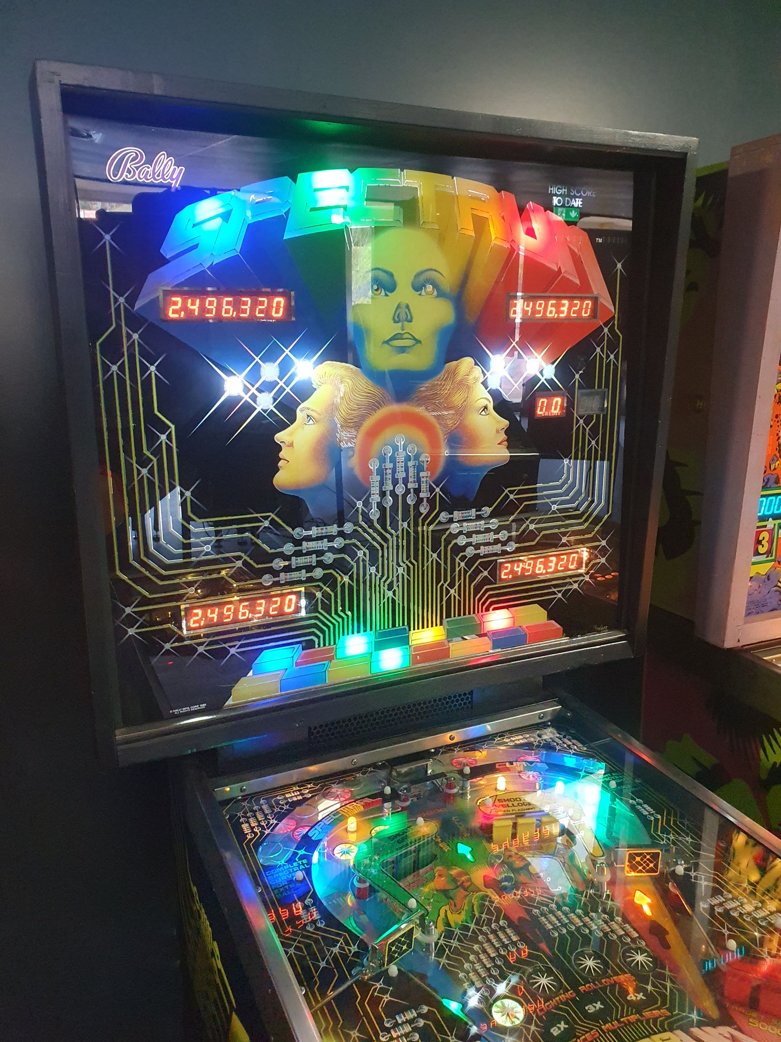 Spectrum - planete jeux, vente de jeux, flippers, billards, arcades, baby foot, stern, bally ...