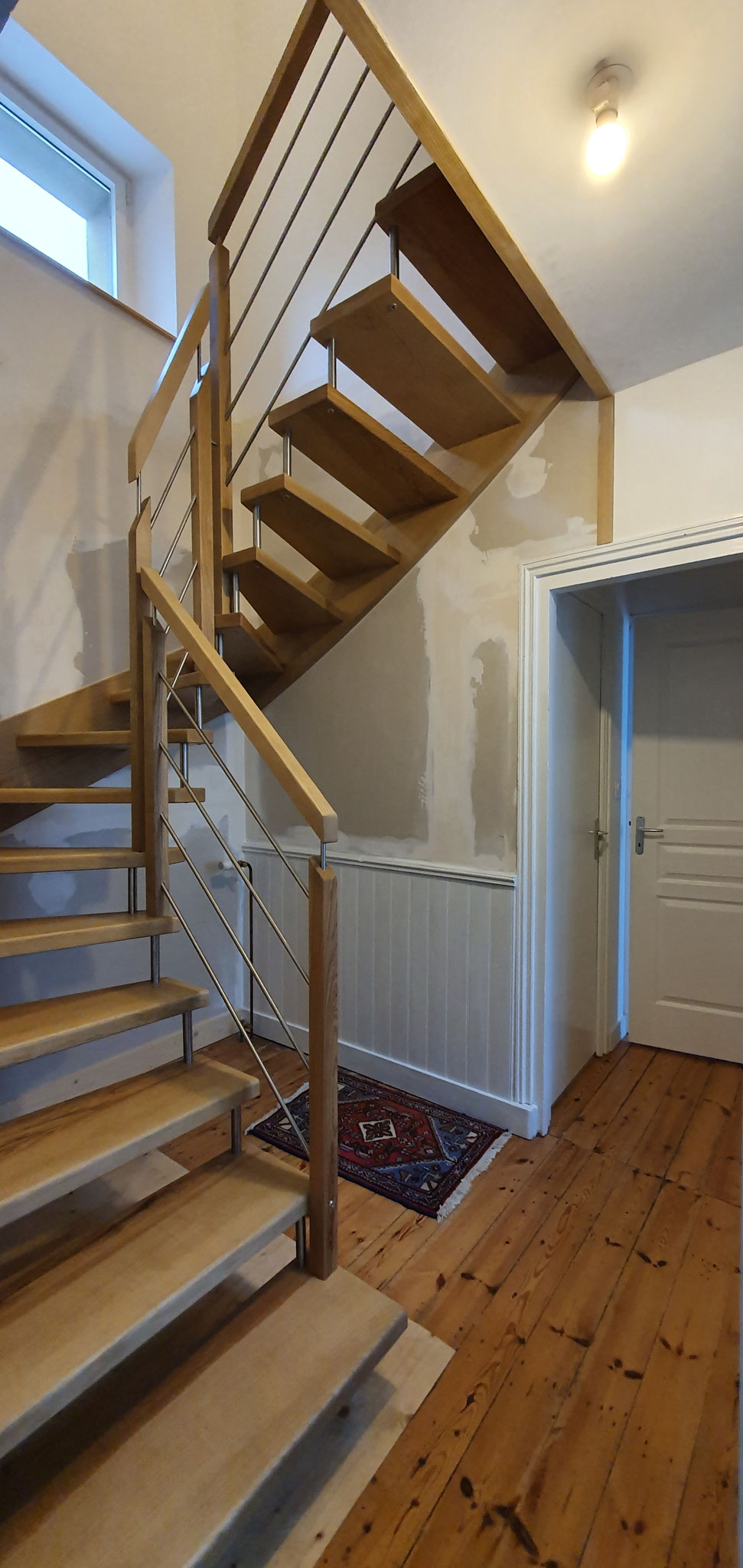 Réalisation Escalier Suspendu en U - Escaliers-prosper, spécialiste de ...