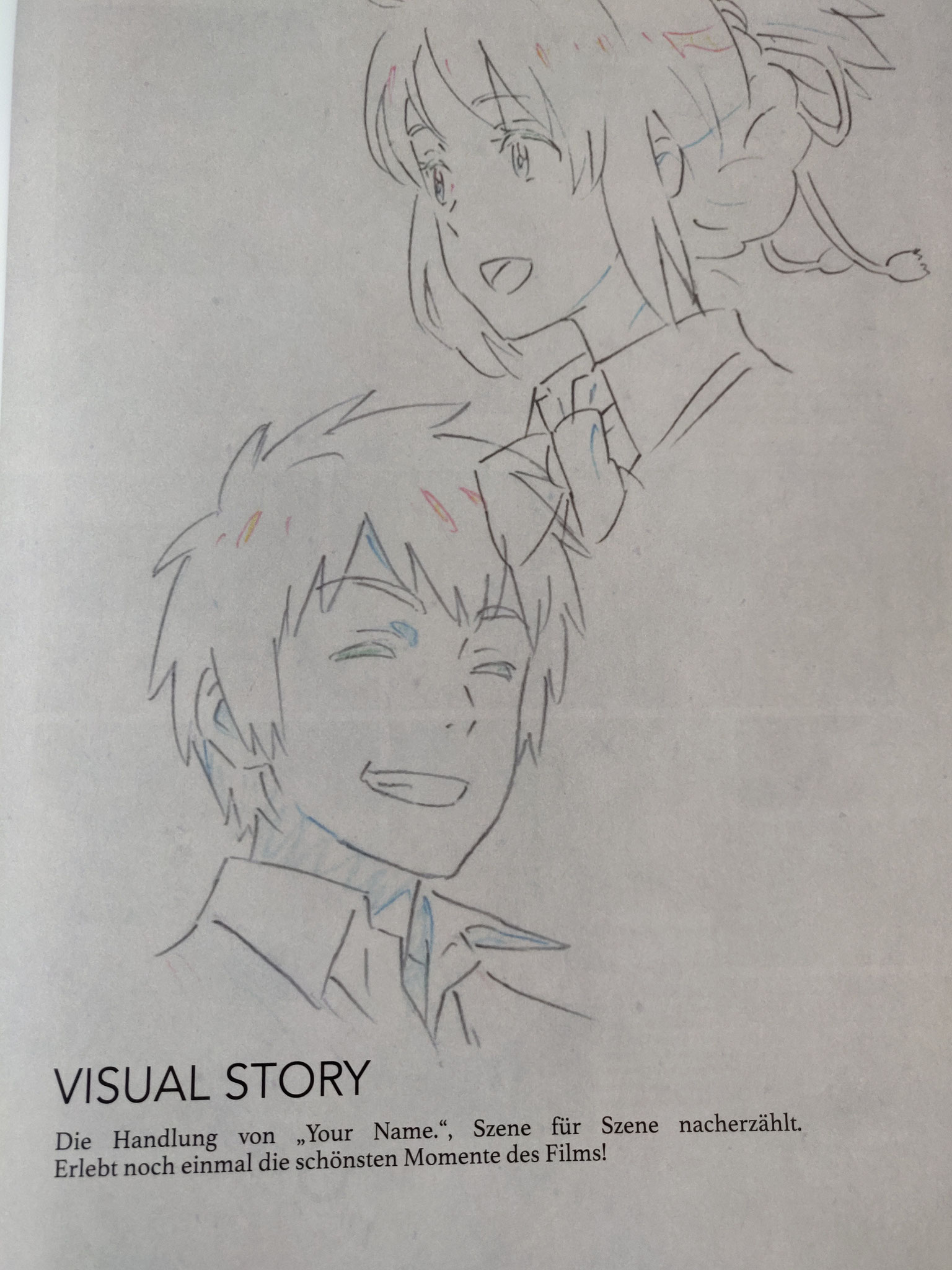 Your Name. Visual Guide - Artbook - Mr_Toni_Kun - Blog