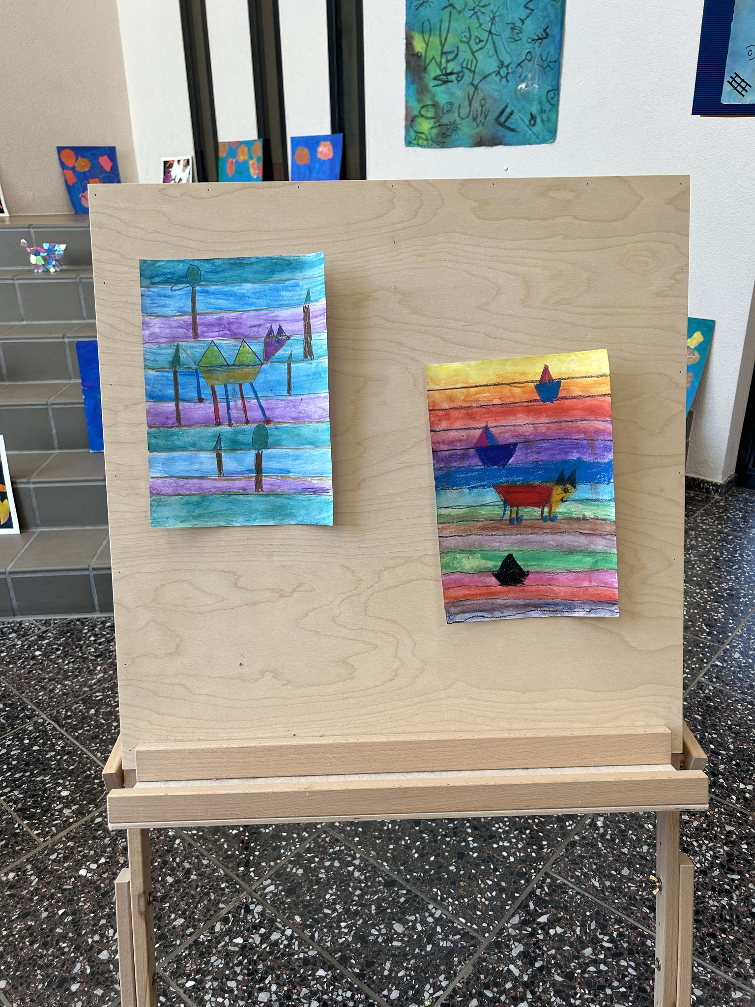 TTG Ausstellung 1./2. Klassen Juni 23 - Schule Stetten AG