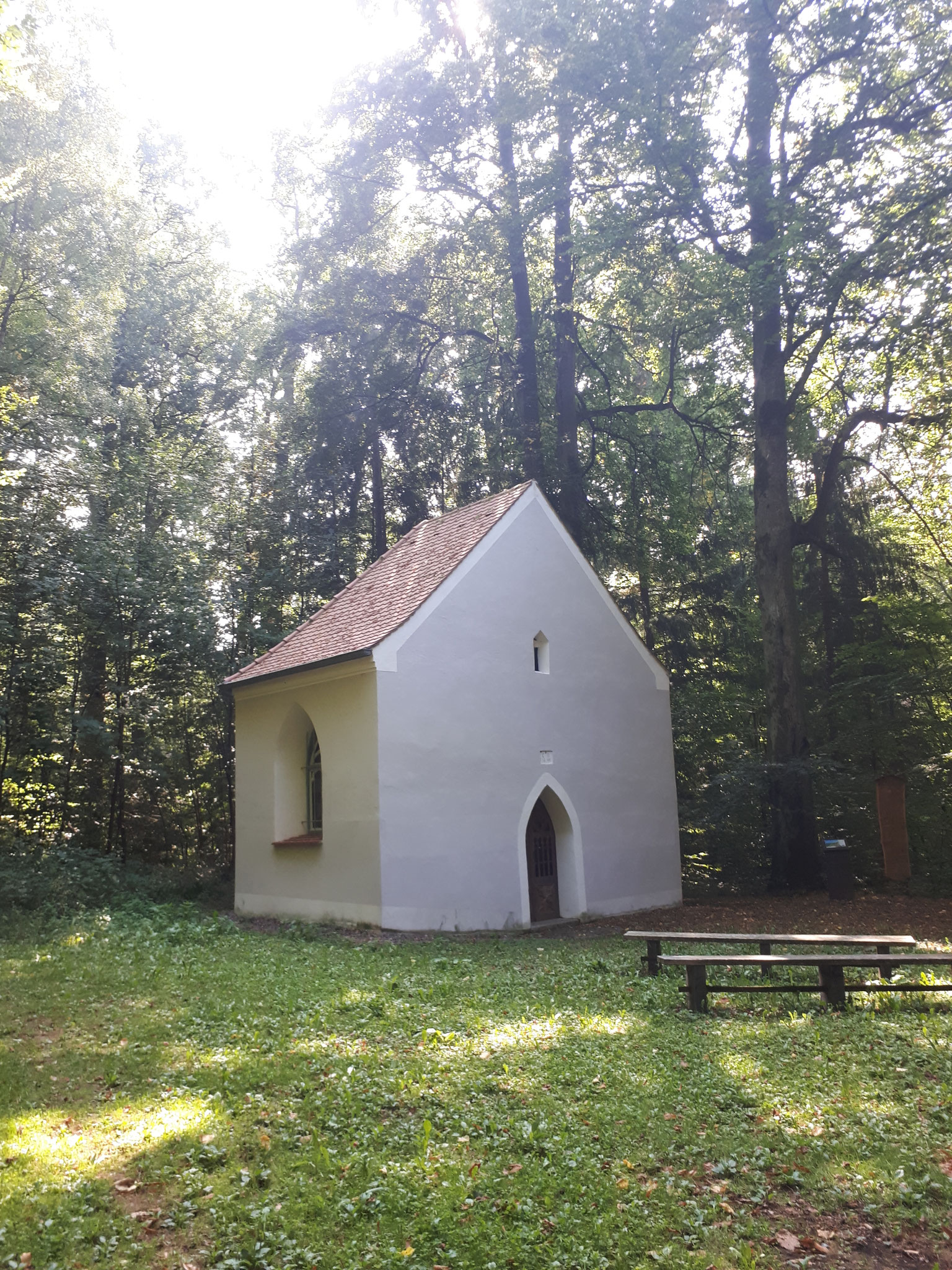 Waldlehrpfad Einsiedler Forst und Magdalenenkapelle - Uwe´s Wanderseite