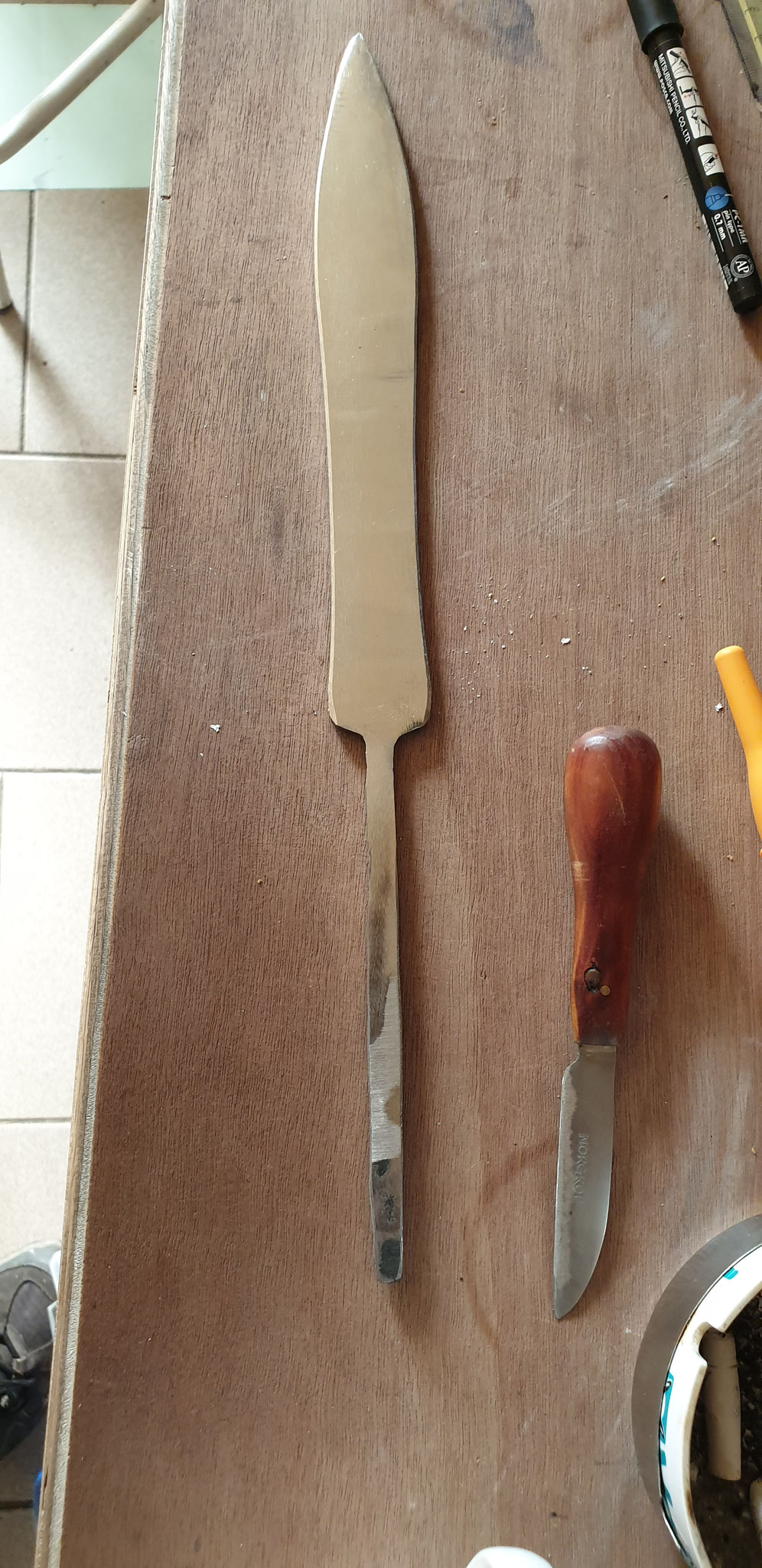 Norgrof - Forge Couteau artisanal Lorraine Atelier Forgeron - Norgrof