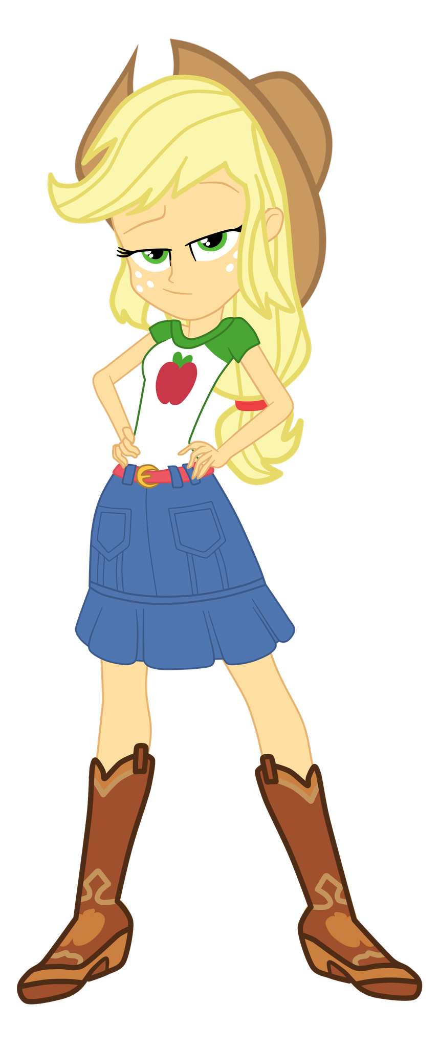 EQG AppleJack Vectors - rupahrusyaidi