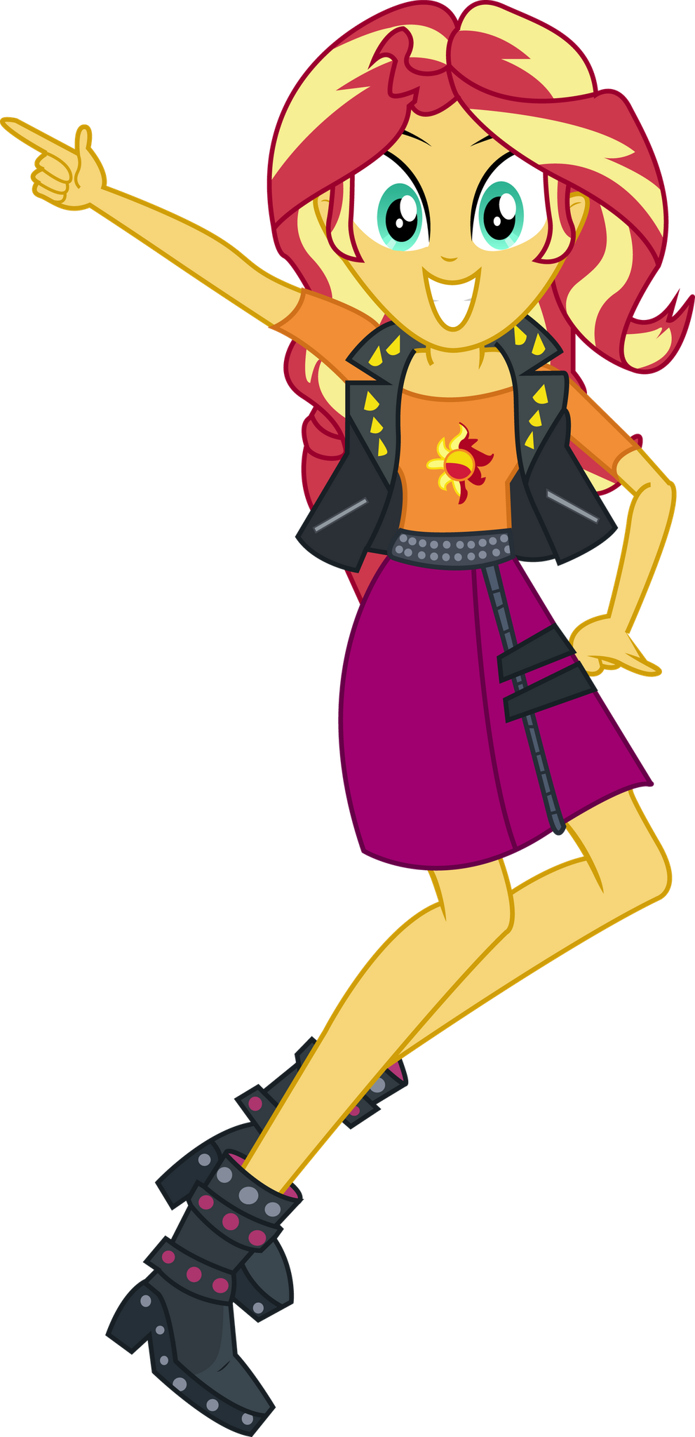 EQG Sunset Shimmer Vectors - rupahrusyaidi