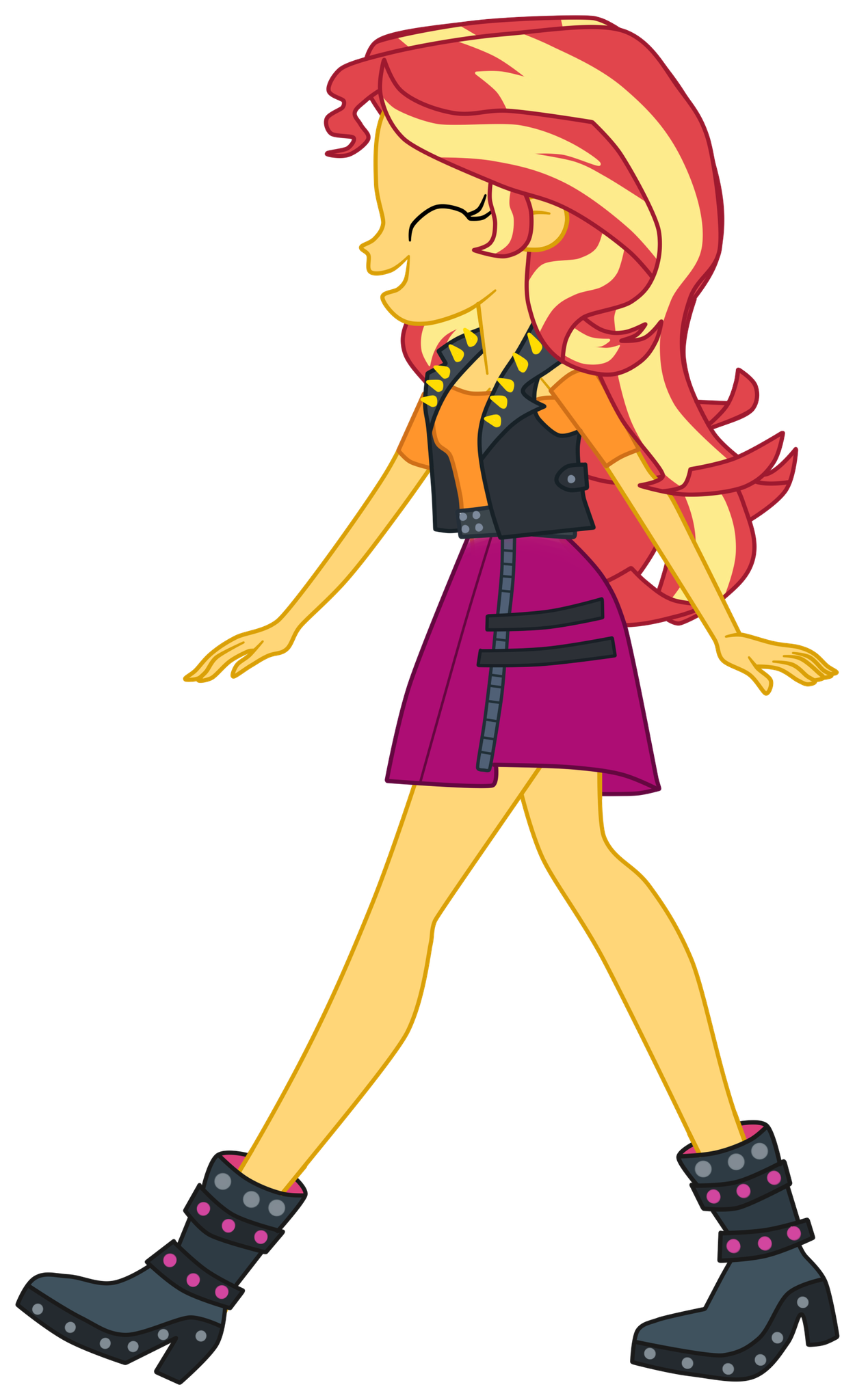 EQG Sunset Shimmer Vectors - rupahrusyaidi