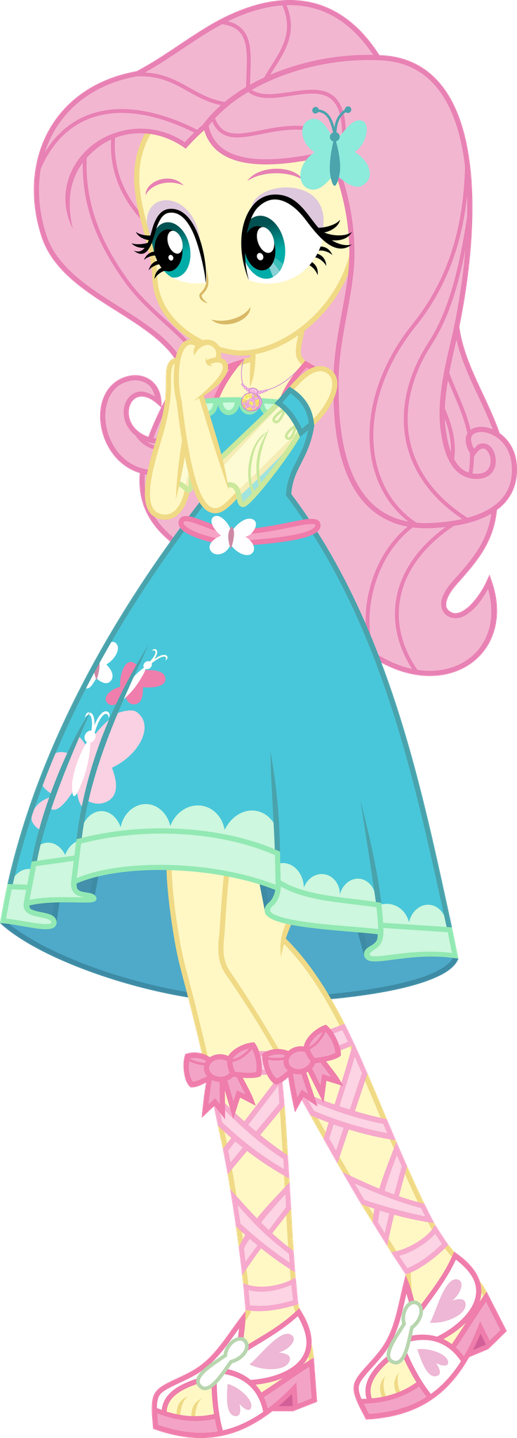 EQG Fluttershy Vectors - rupahrusyaidi