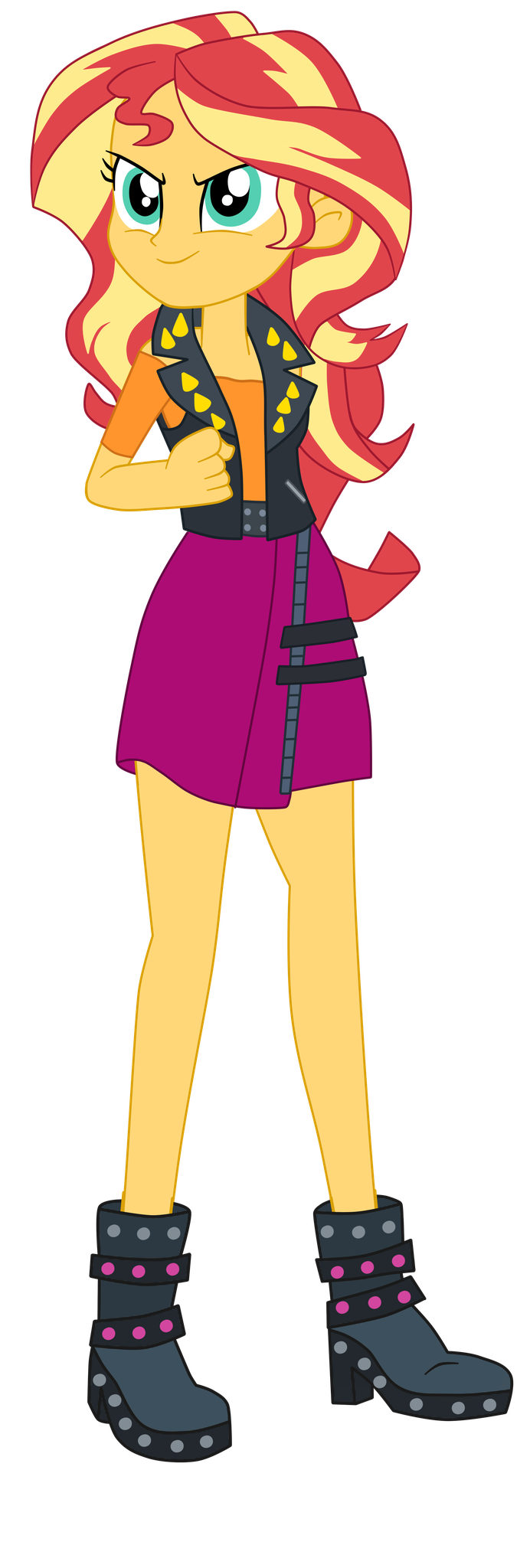 EQG Sunset Shimmer Vectors - rupahrusyaidi